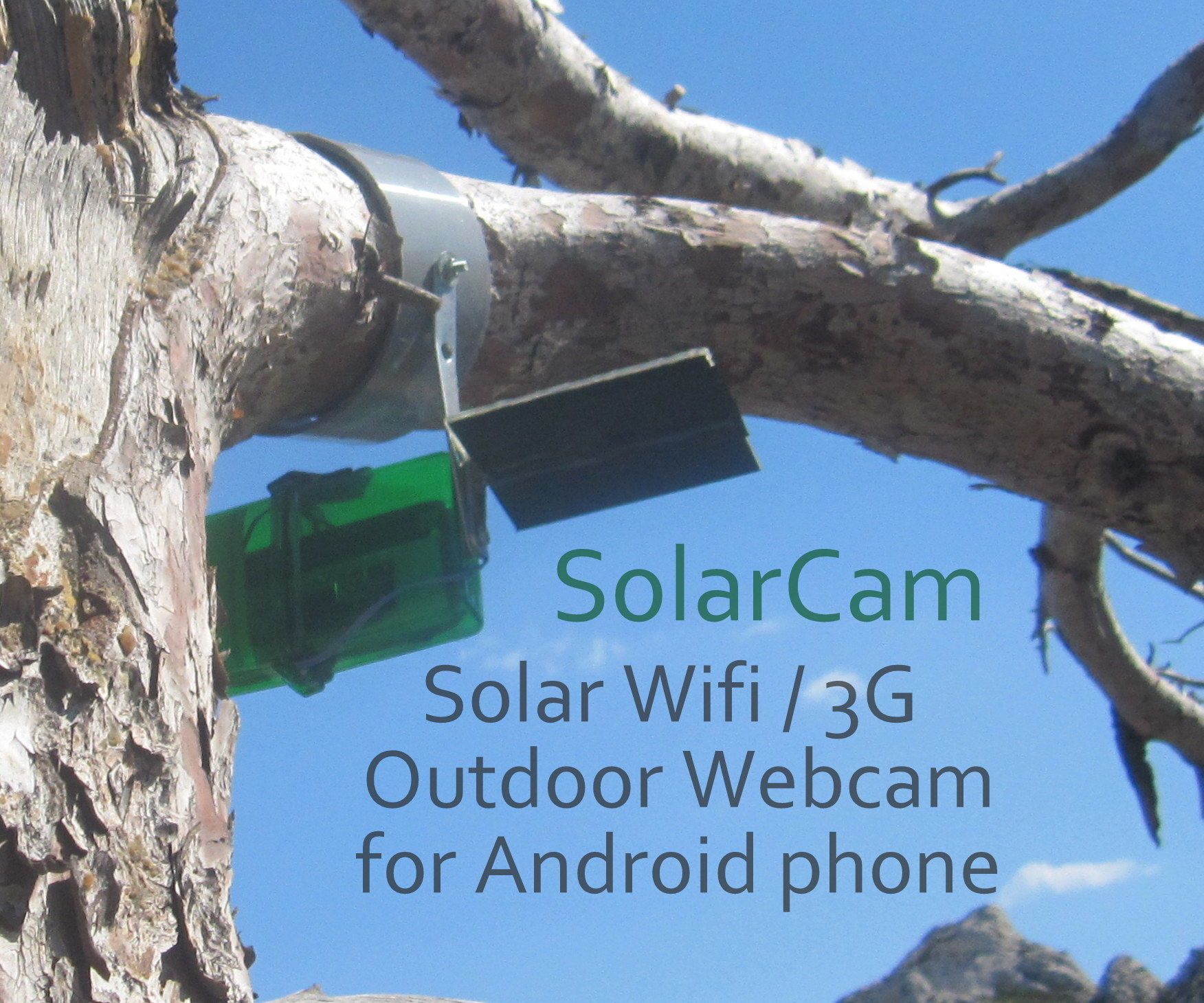 Make a Solar Wifi 3g Outdoor Camera Webcam From an Old Android Phone ...