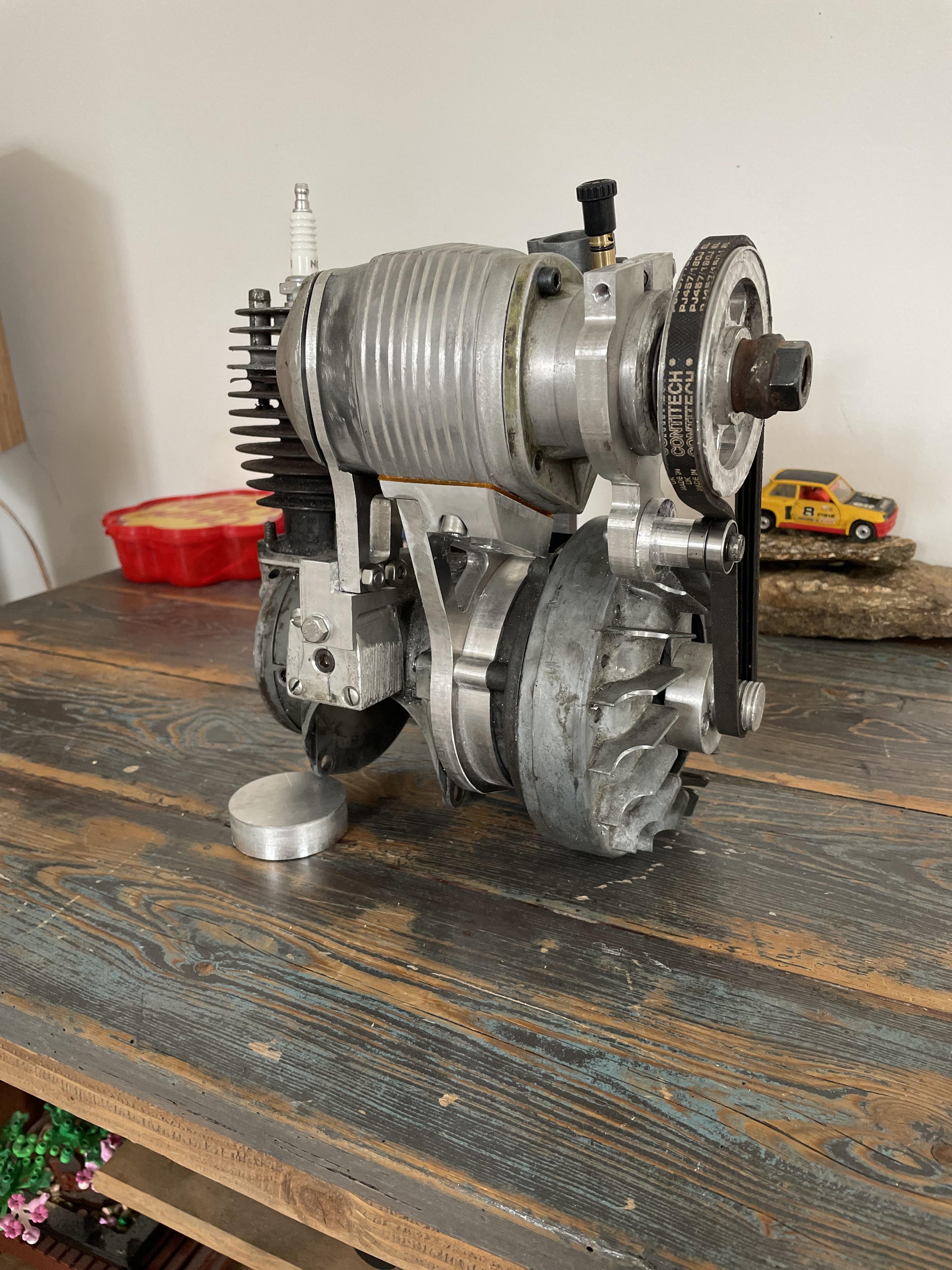 Cheap Motor Supercharger With a Pneumatic Sander : 3 Steps - Instructables