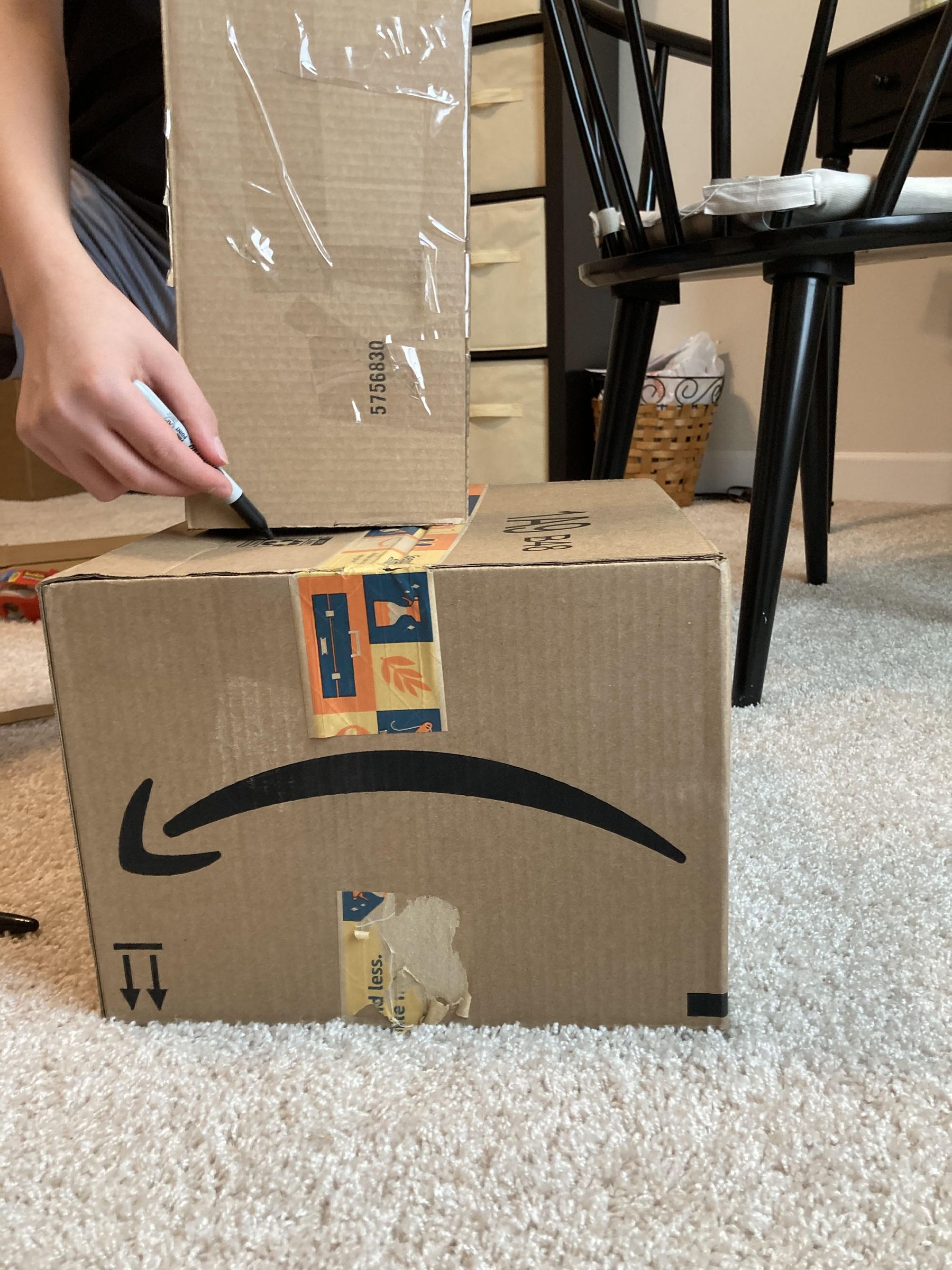 Cardboard Adjustable Basketball Hoop : 8 Steps (with Pictures ...