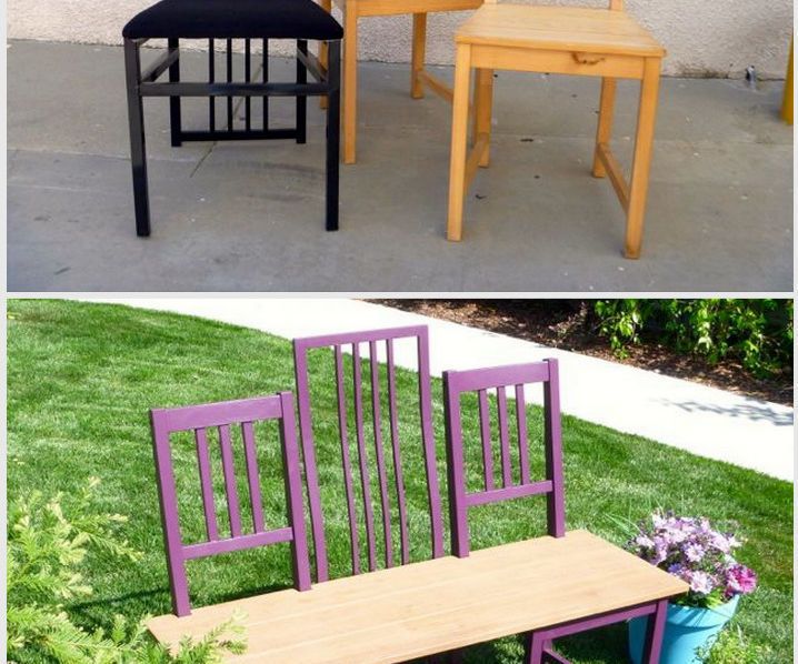 Making Three Chairs Into One Fantastic Bench : 8 Steps (with Pictures ...