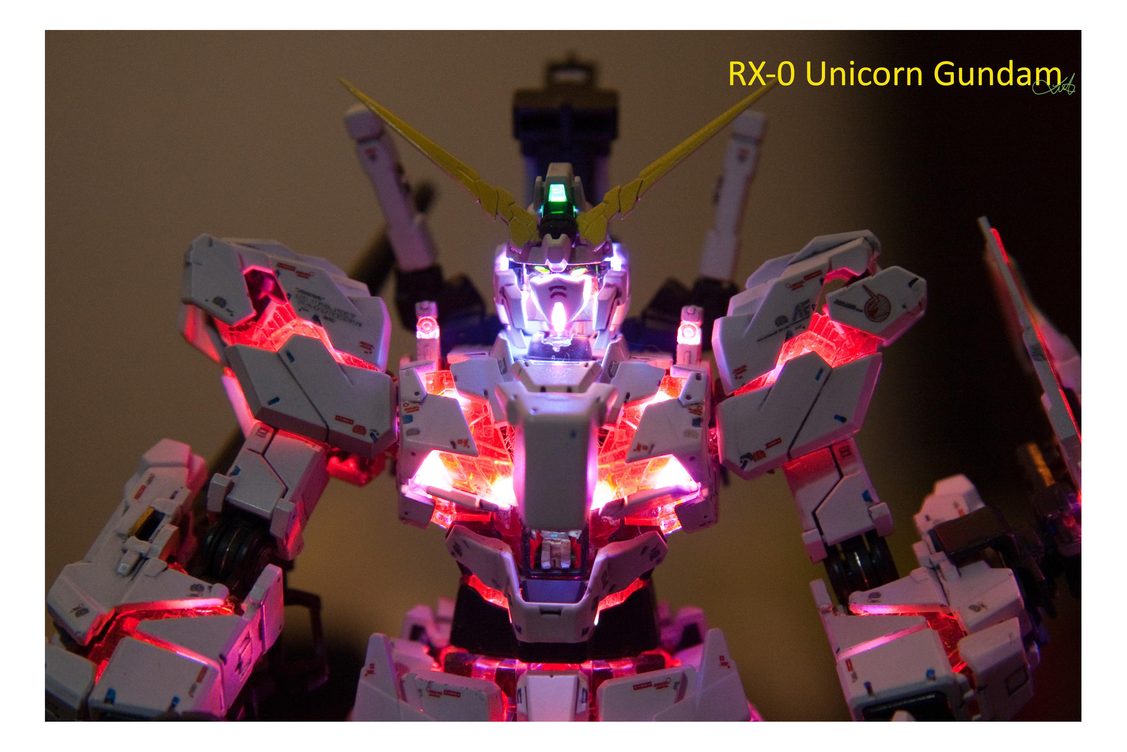 RG 1/144 Unicorn Gundam Using Arduino Nano and Attiny85 : 10 Steps ...