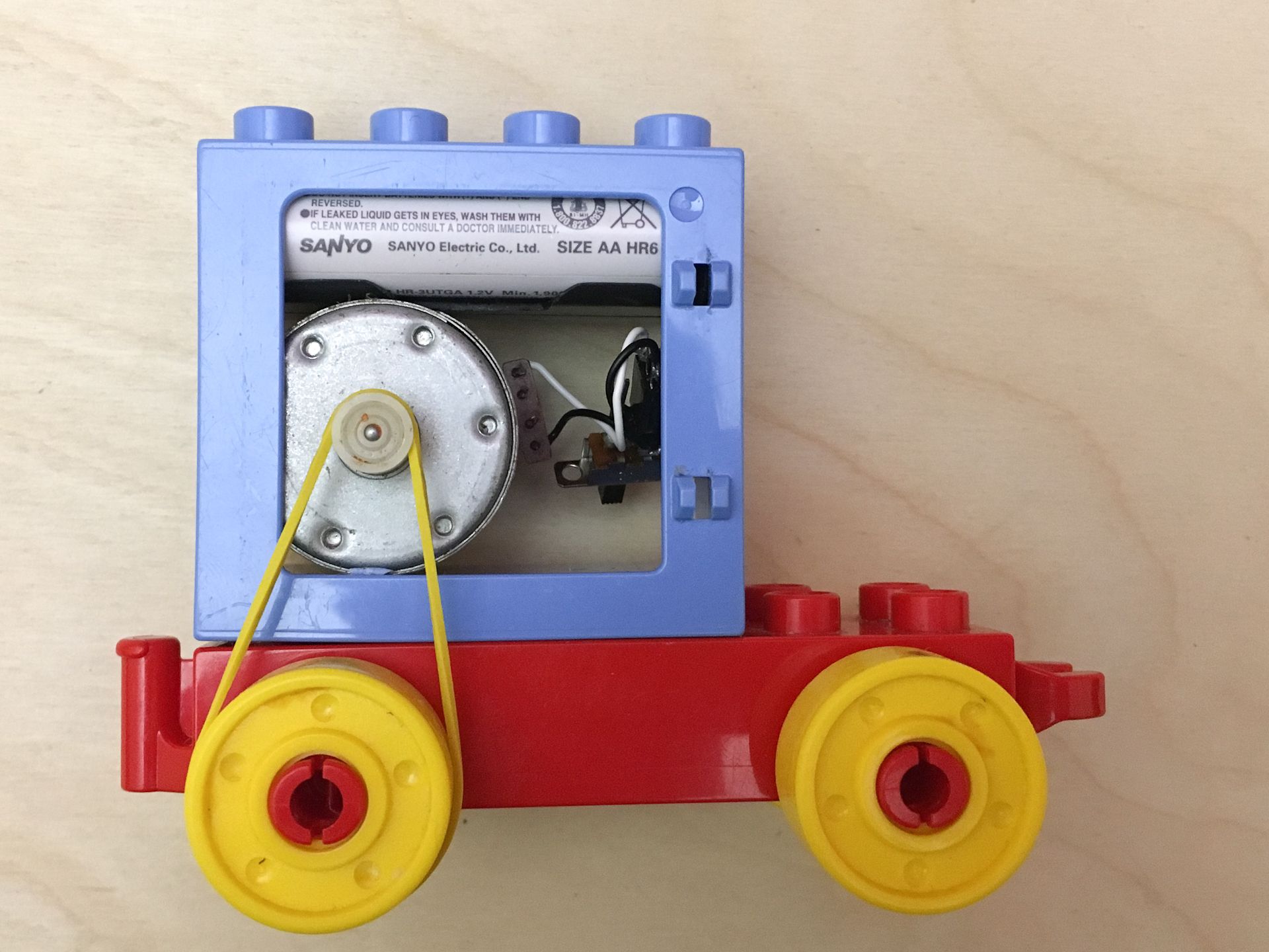 DIY Electric Lego Duplo Train - Instructables