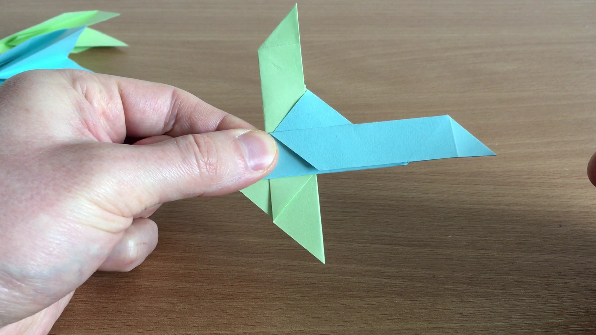How to Make a 4-Pointed Transforming Ninja Star : 17 Steps (with ...
