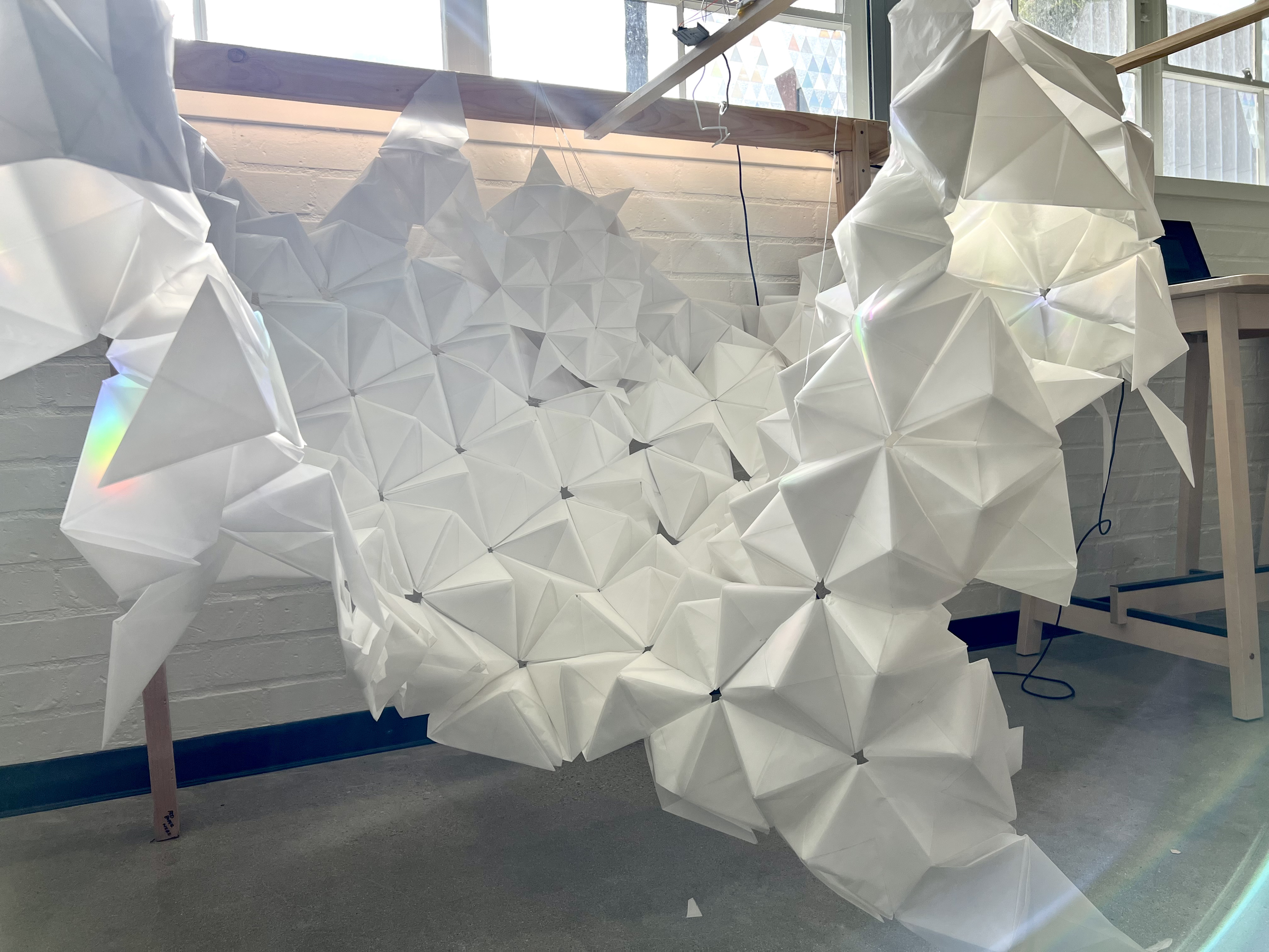 Origami Resonance: a Responsive Art Installation Embracing the Human ...