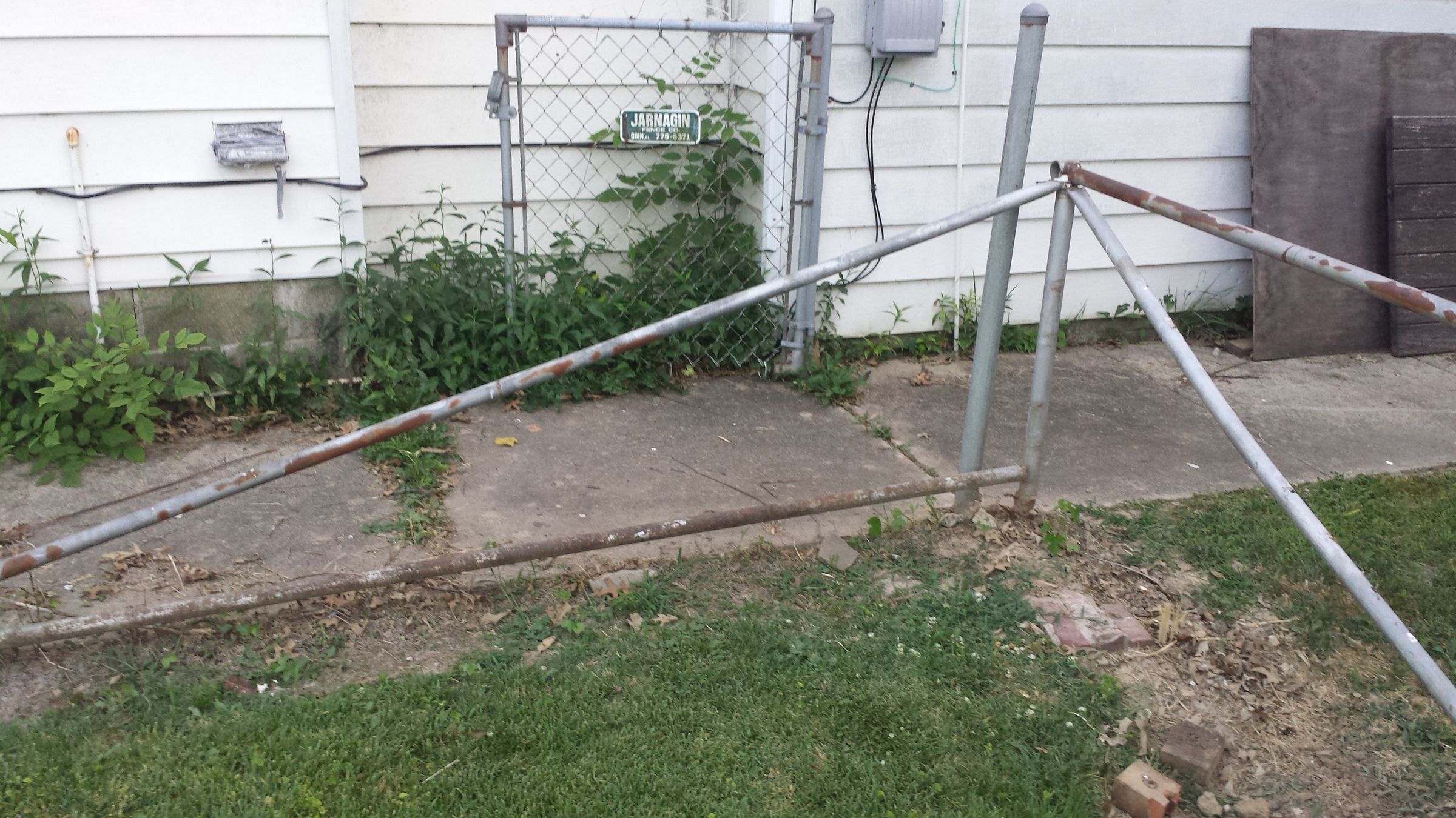 Back Yard Privacy Fence Renovation : 6 Steps (with Pictures ...