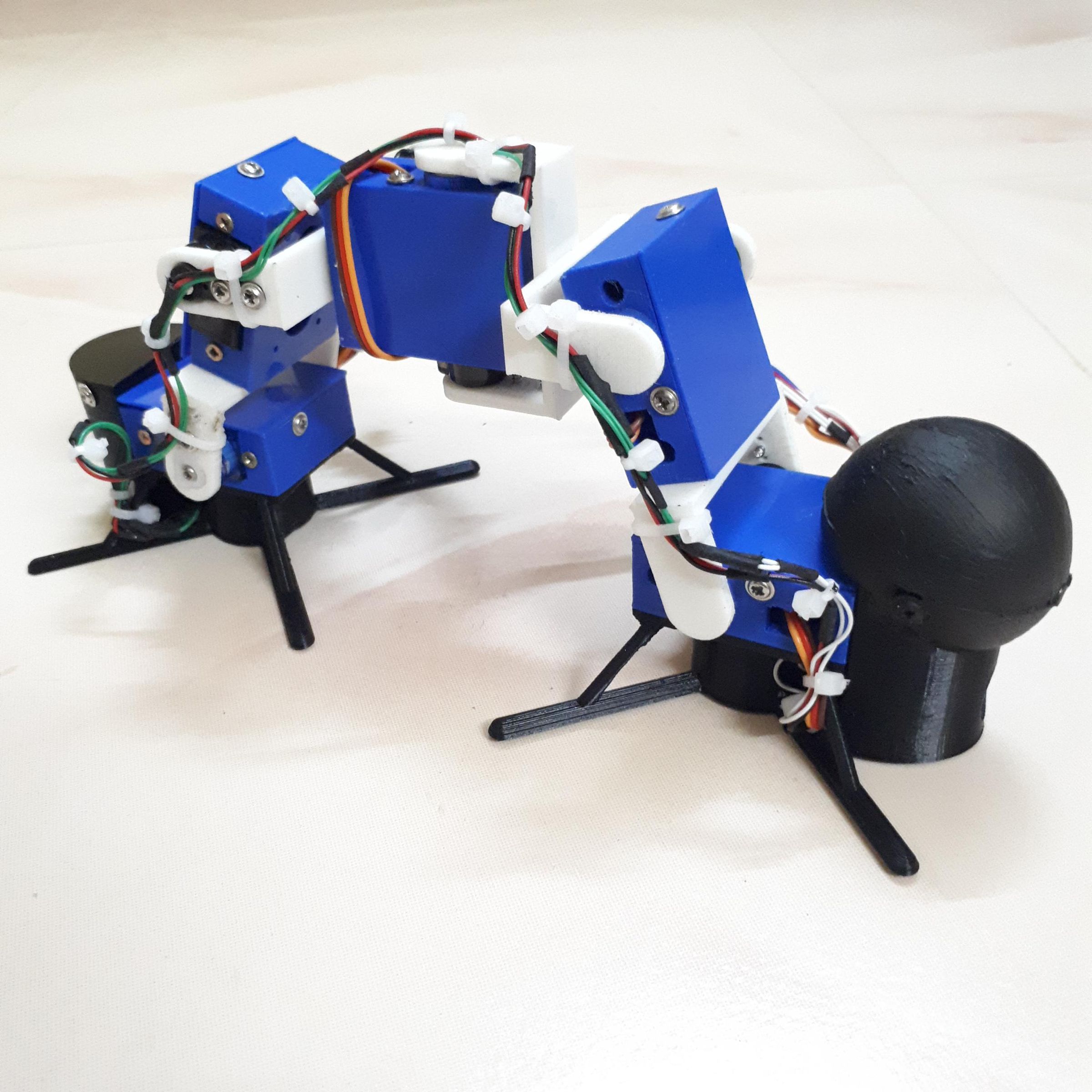 Inchworm Robot - Modular, Move Allsides With BT App : 22 Steps (with ...