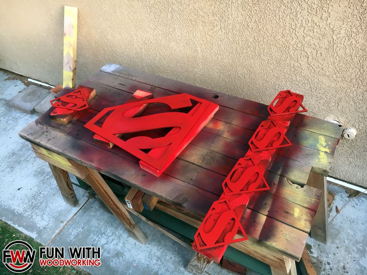 Project - CNC Superman Logos : 5 Steps (with Pictures) - Instructables
