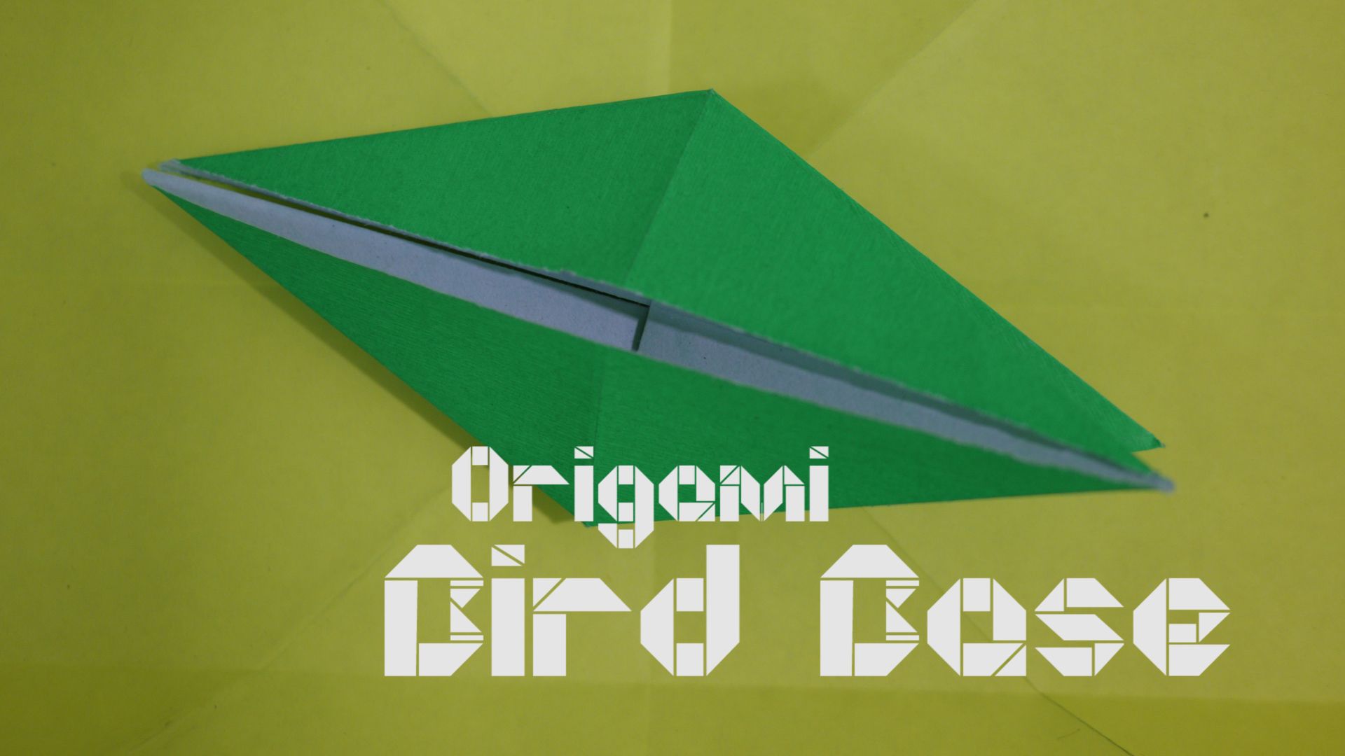 How to Make Origami Birdbase - by Origami Artists - Instructables