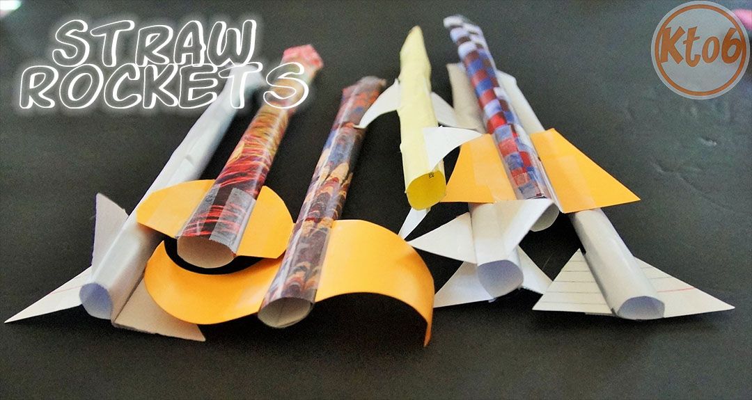 Straw Rockets : 8 Steps (with Pictures) - Instructables