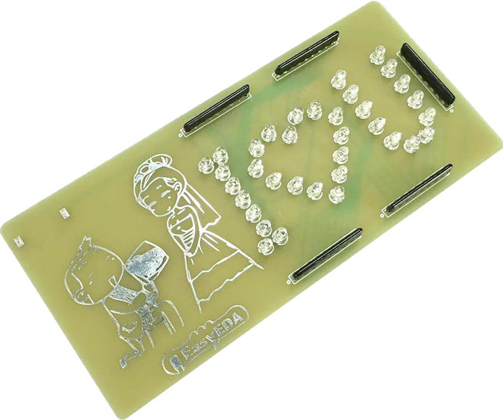 Design a Romantic PCB Using a Free PCB Design Tool - EasyEDA : 10 Steps ...