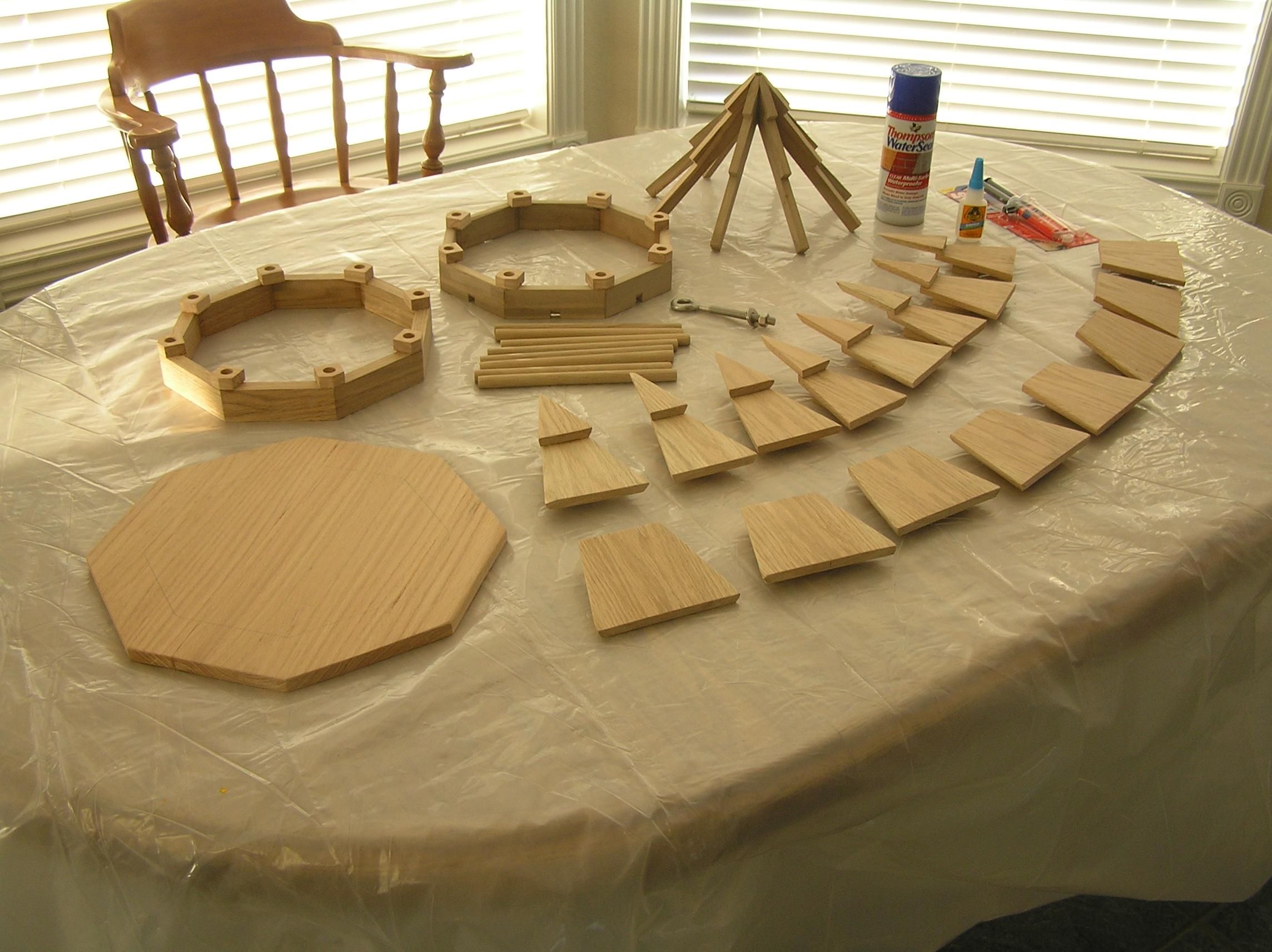 Modular Multipurpose Lamp Post - Includes Bird House and Bird Feeder ...