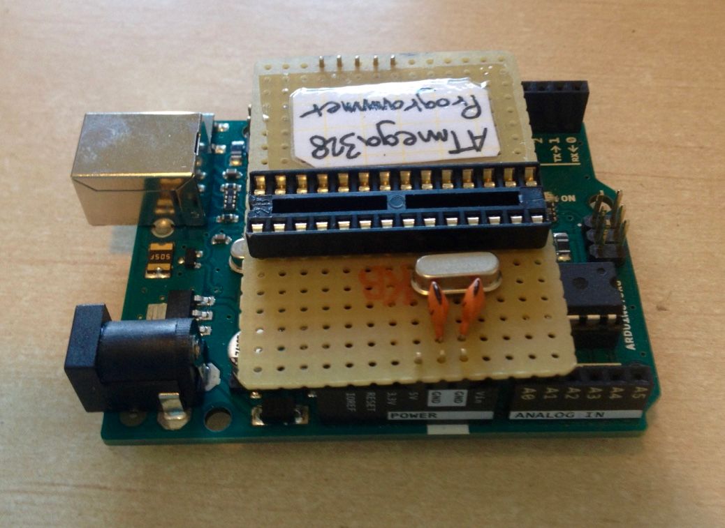 Simple & Cheap Arduino Uno ATmega328 Programmer : 5 Steps (with Pictures) - Instructables