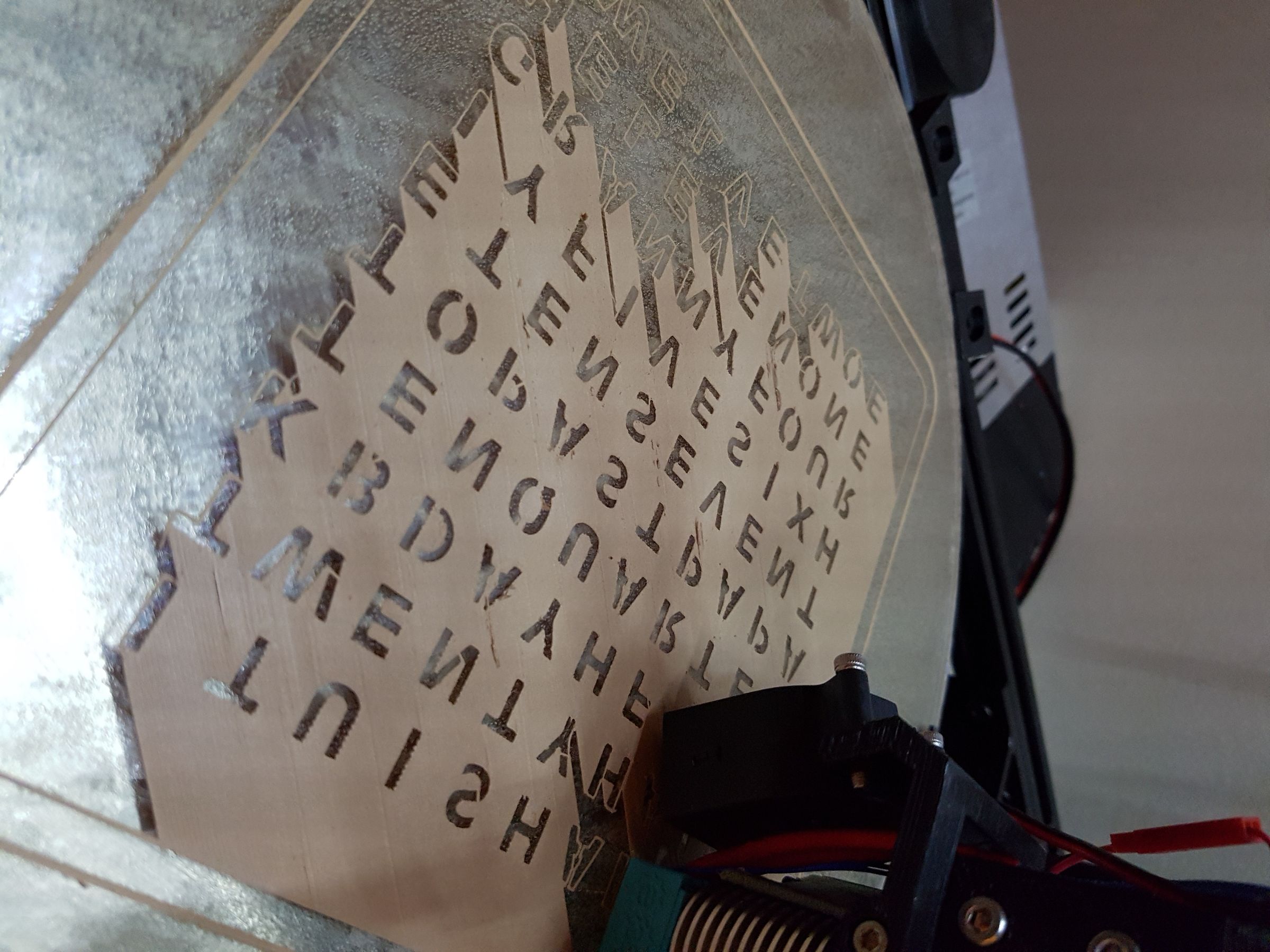 Design and 3D Print an RGB Word Clock : 13 Steps (with Pictures ...