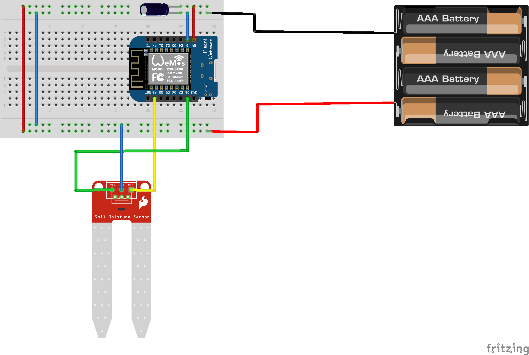 ESP8266 Soil Moisture Sensor to Domoticz : 5 Steps (with Pictures ...