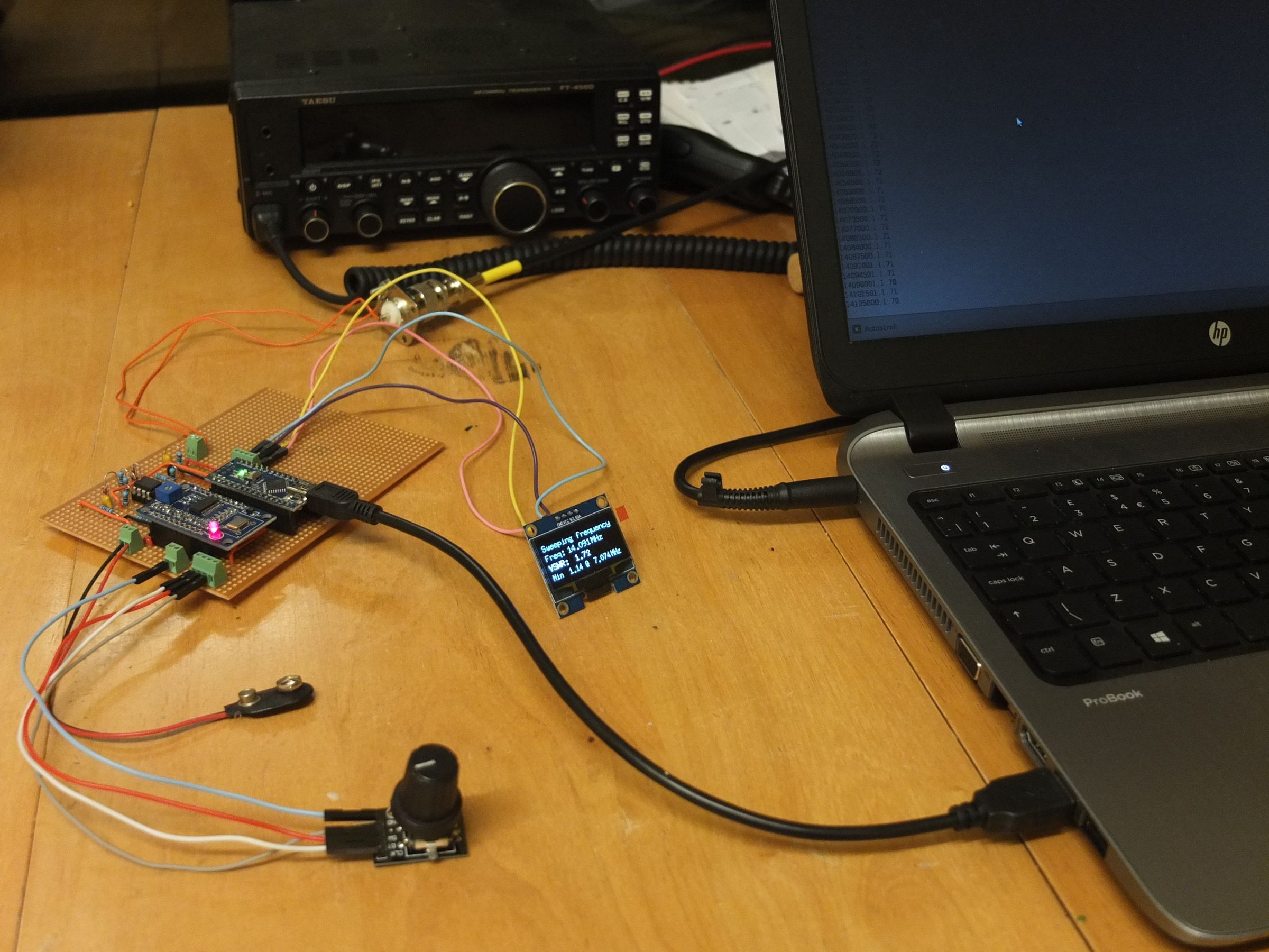 HF Antenna Analyser With Arduino and DDS Module : 6 Steps (with ...