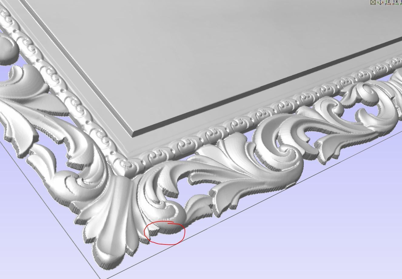 Mirror Frame Carved With CNC : 6 Steps (with Pictures) - Instructables