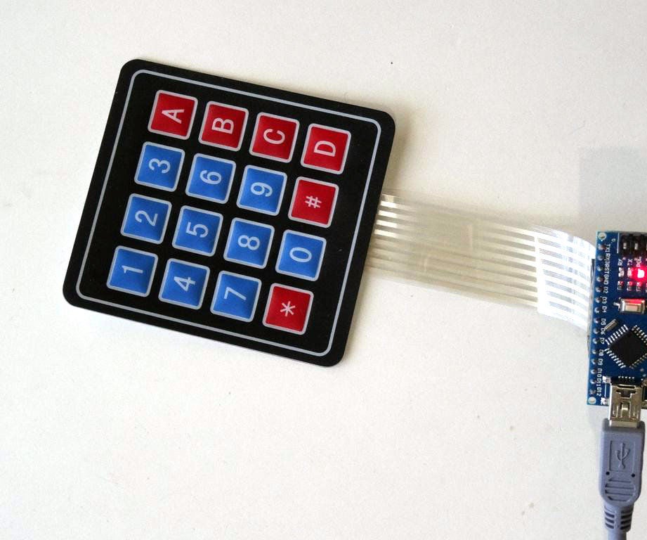 Arduino Nano: Matrix Keypad With Visuino : 10 Steps (with Pictures) - Instructables