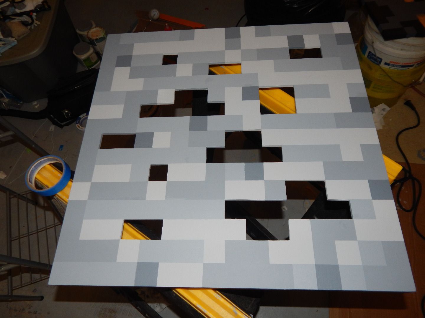 2'x2' Glowing Minecraft Ore Night Light : 6 Steps (with Pictures ...