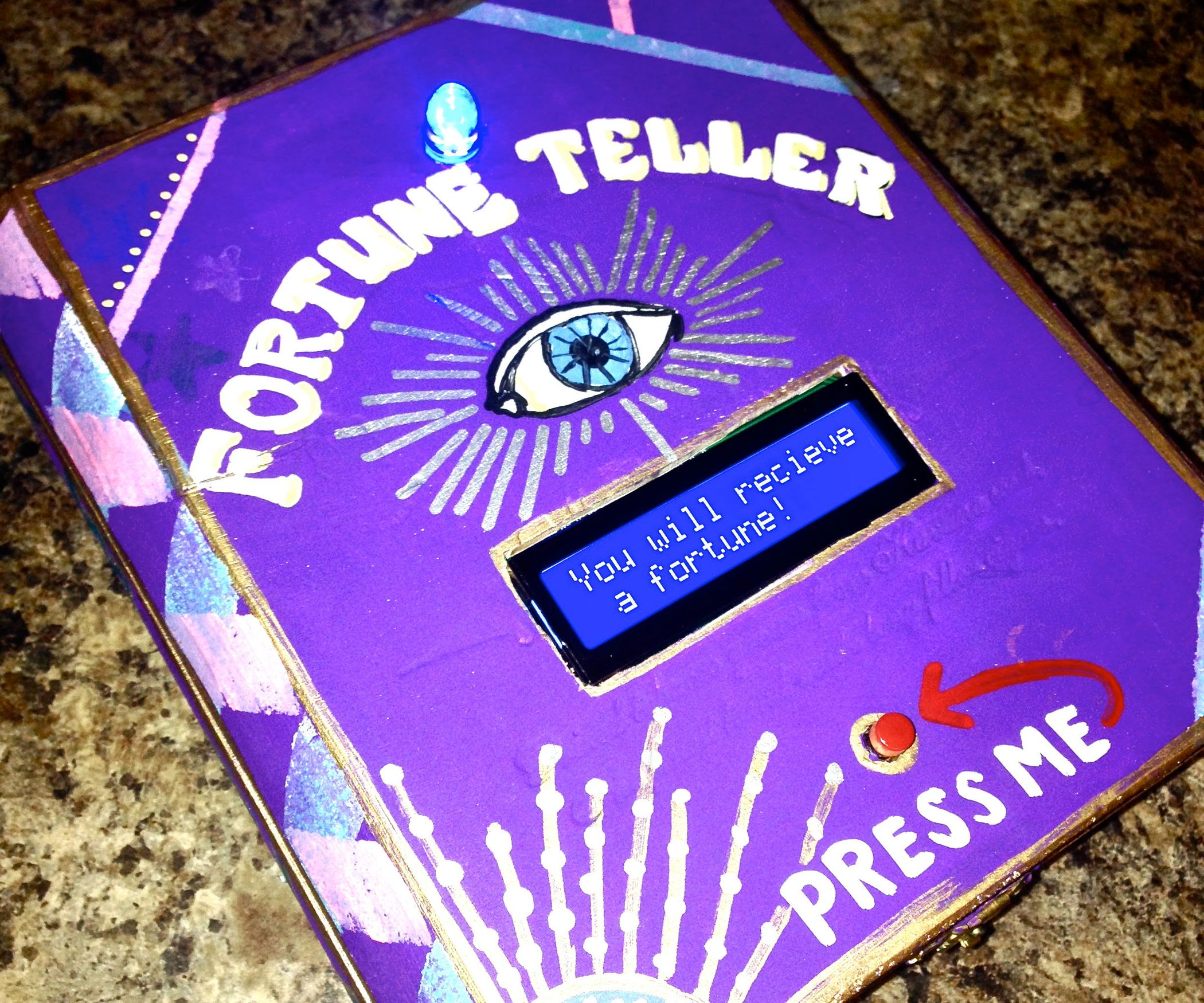 Arduino Powered Fortune Teller : 5 Steps - Instructables