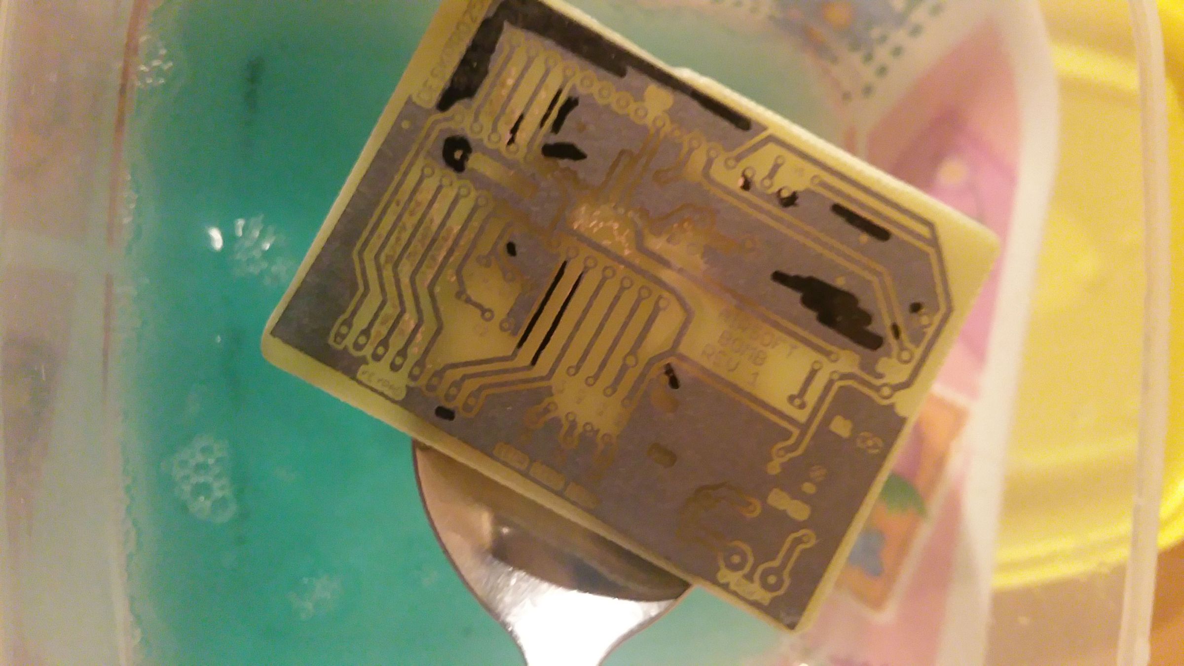 DIY PCB at Home (Vinegar+H2O2+Salt) and Arduino Airsoft Bomb ...