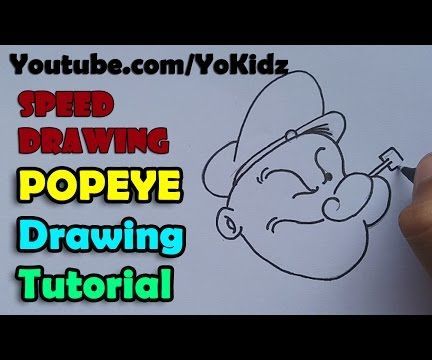 How to Draw Popeye the Sailor - Instructables