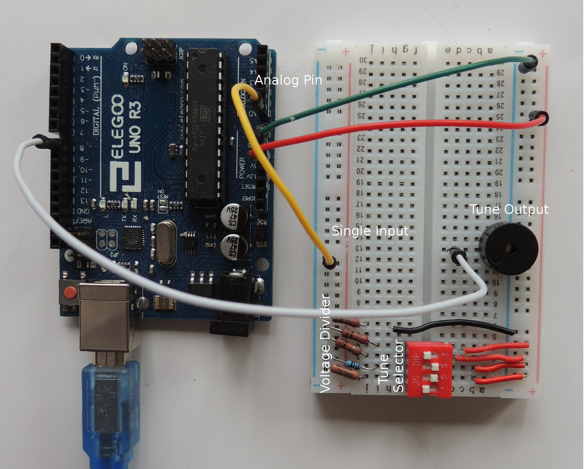 DIP Tune Selector Using 1 Pin : 4 Steps - Instructables