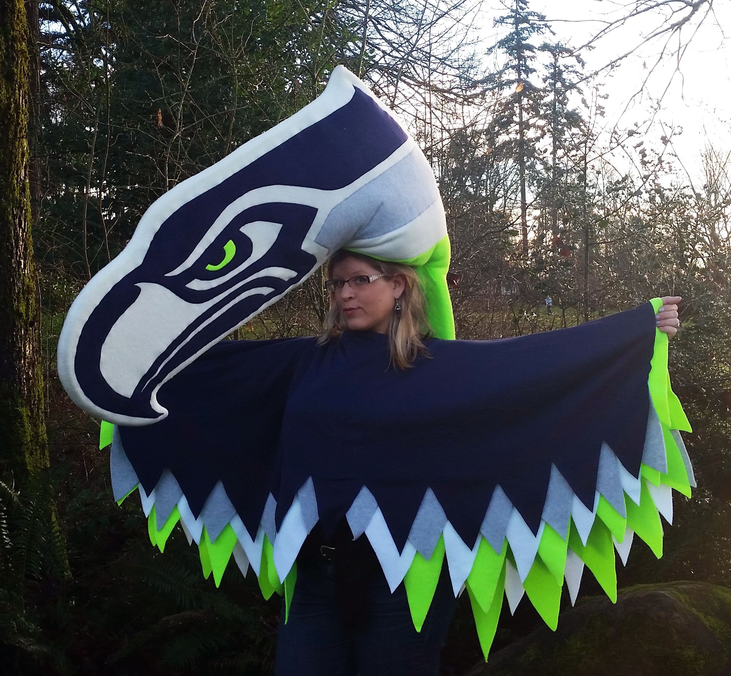 Seahawks Mascot Costume