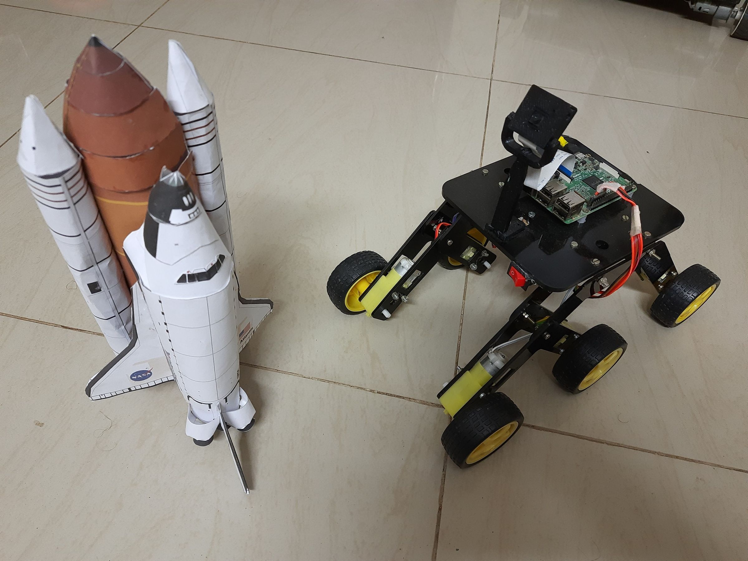 Mars Rover Using Raspberry Pi : 5 Steps - Instructables