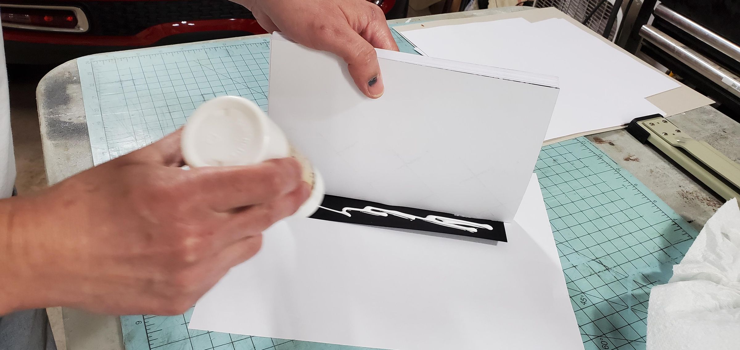 No Sew Book Binding - Easier Way to Make a Sketch Book? : 21 Steps ...