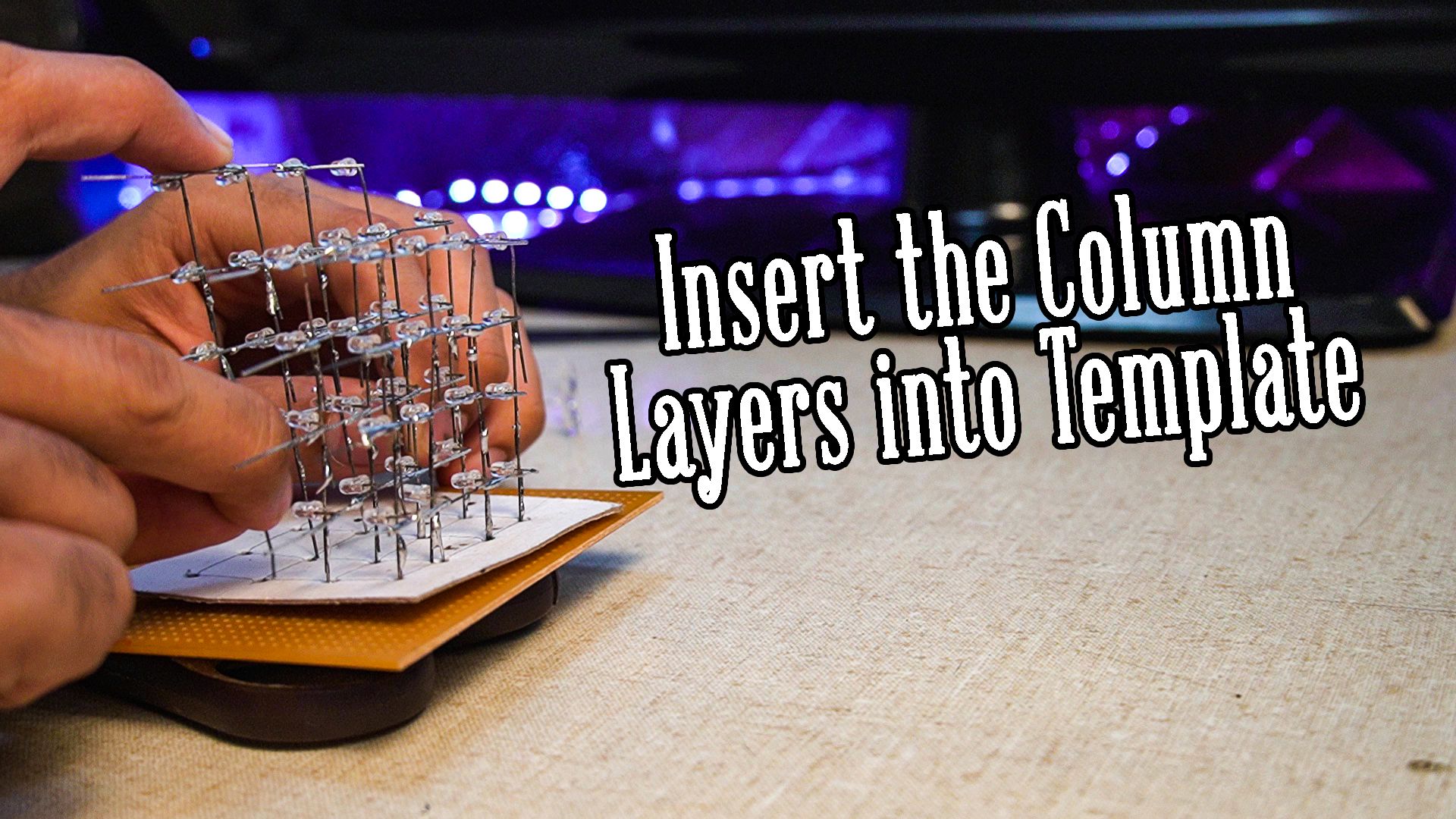 How to Make a 4x4x4 L.E.D. Cube With Leftover LEDs : 12 Steps (with ...