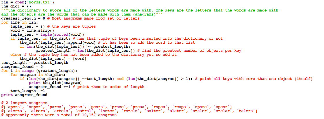 Python and Word Lists : 8 Steps - Instructables