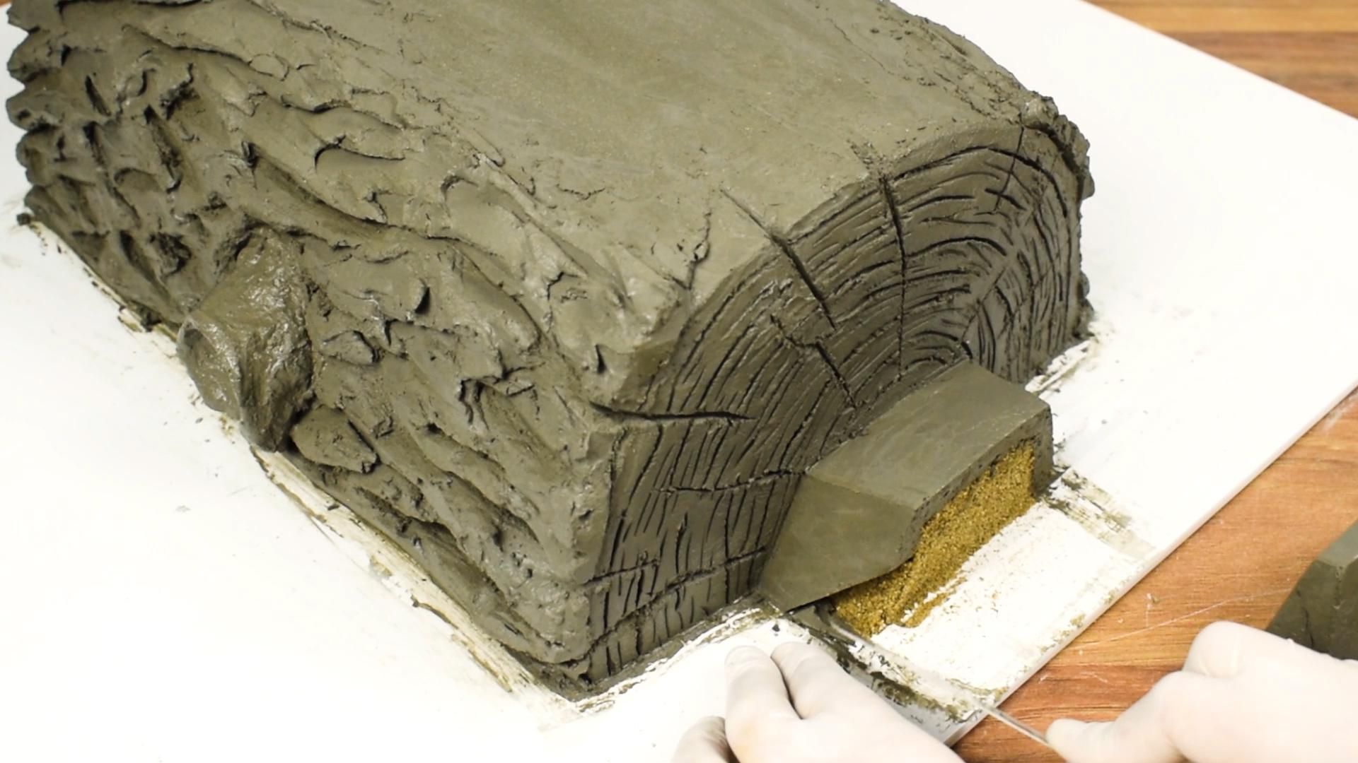 Concrete Tree Log Waterfall Fountain : 15 Steps (with Pictures ...