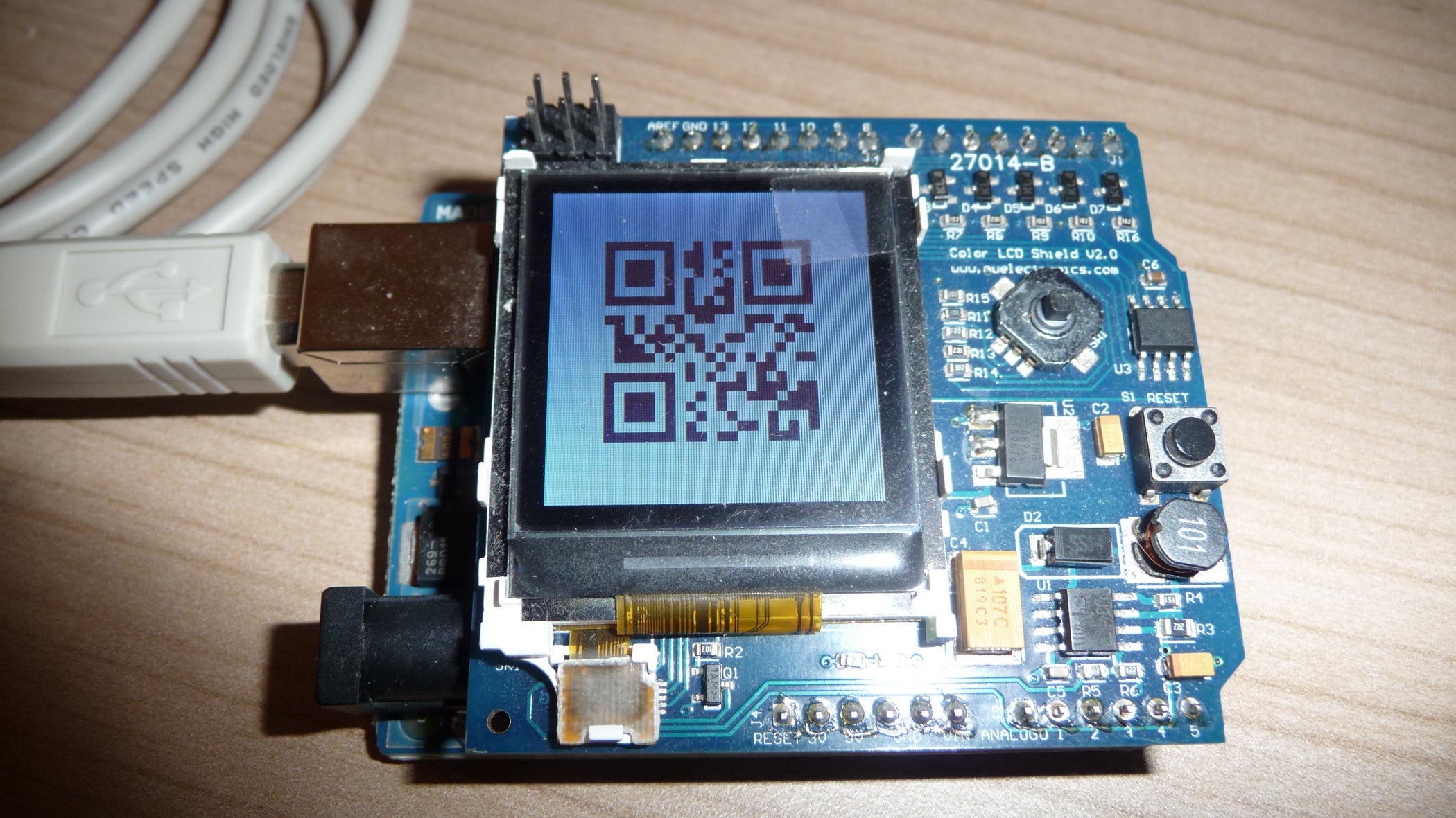An Arduino-based QR-code Clock : 3 Steps - Instructables