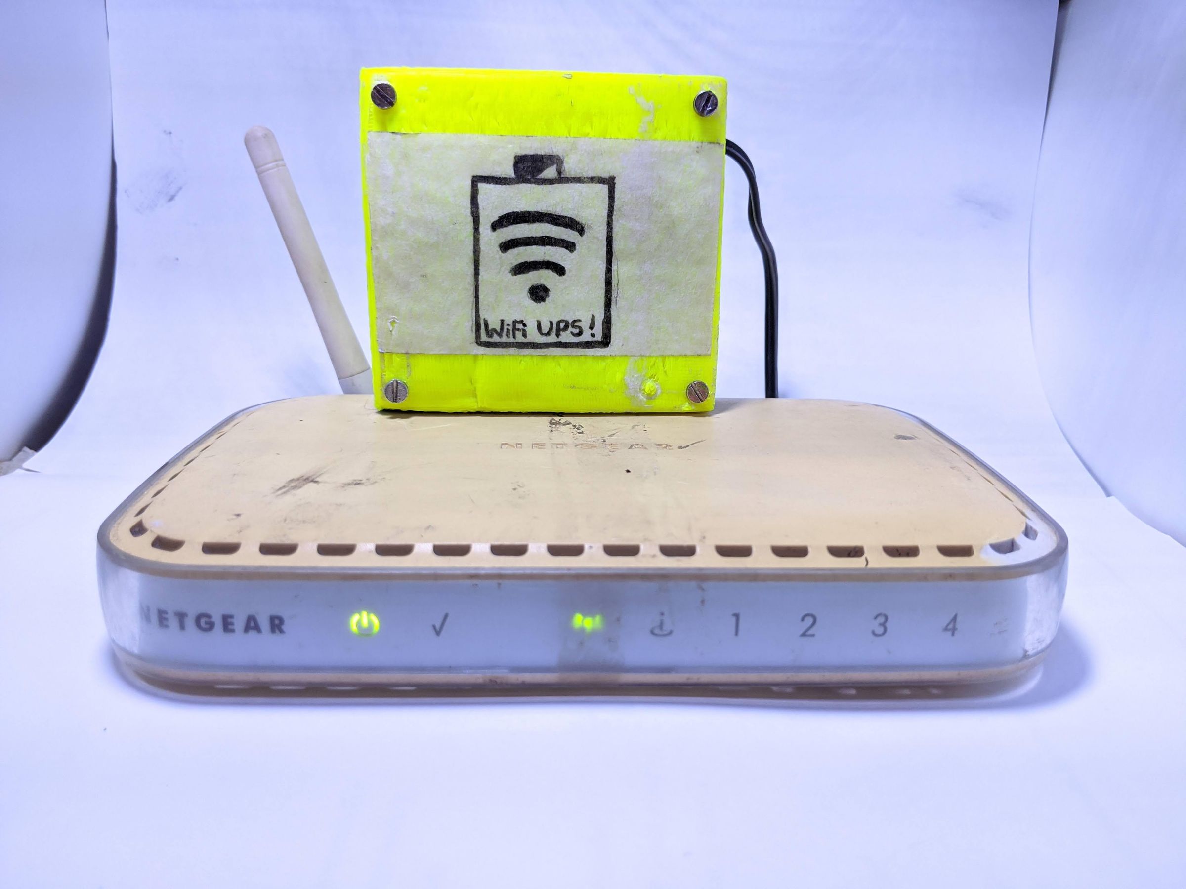 DIY UPS for WiFi Router : 4 Steps (with Pictures) - Instructables