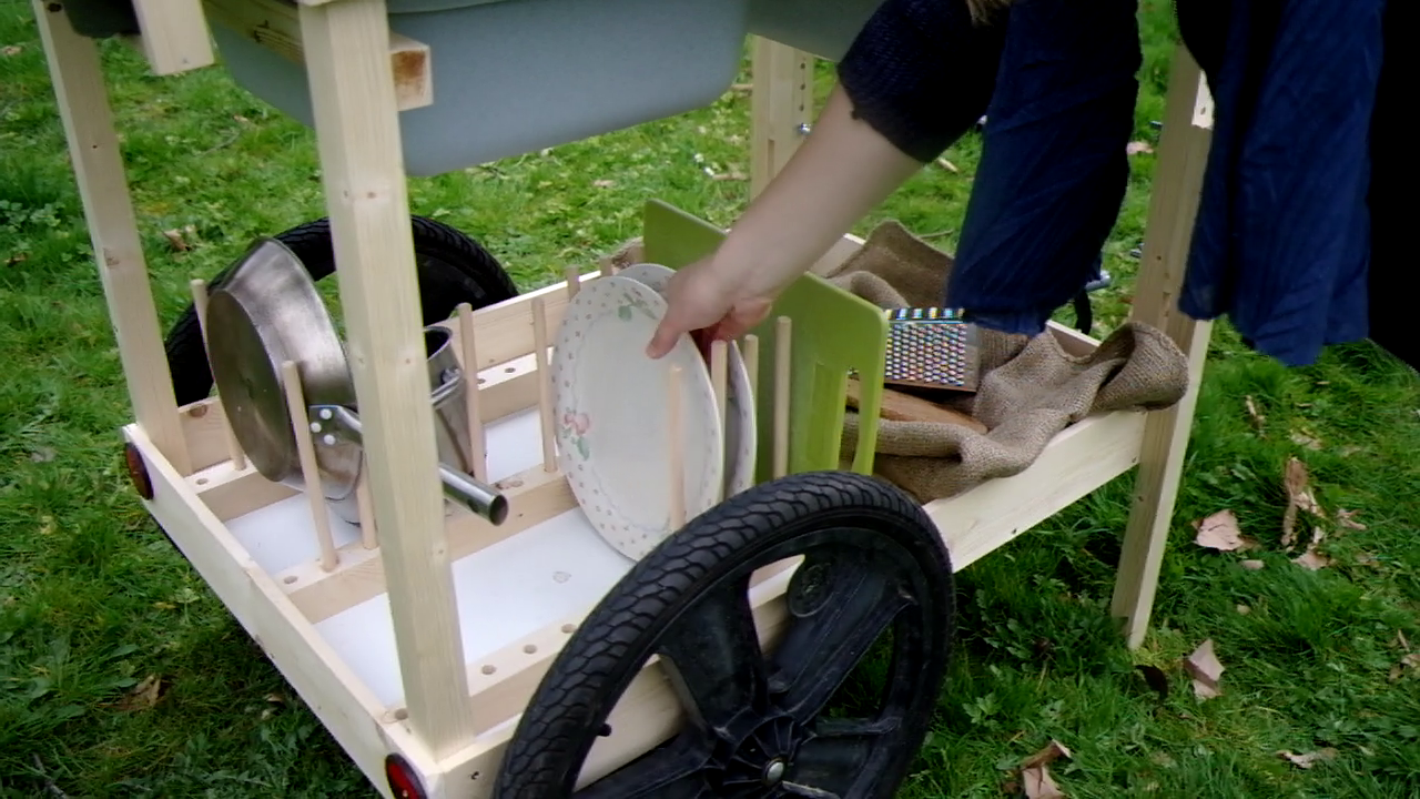 Mobile Kitchen, a Bike Trailer Kitchen on Gas : 10 Steps (with Pictures ...