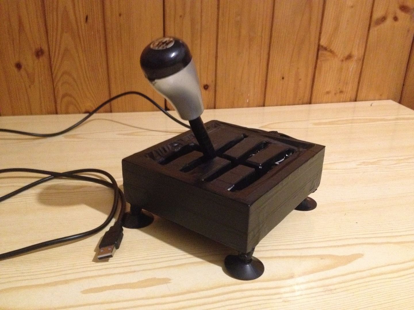 Gearbox for Computer,made From Old Joystick ( H-shifter ) : 8 Steps ...