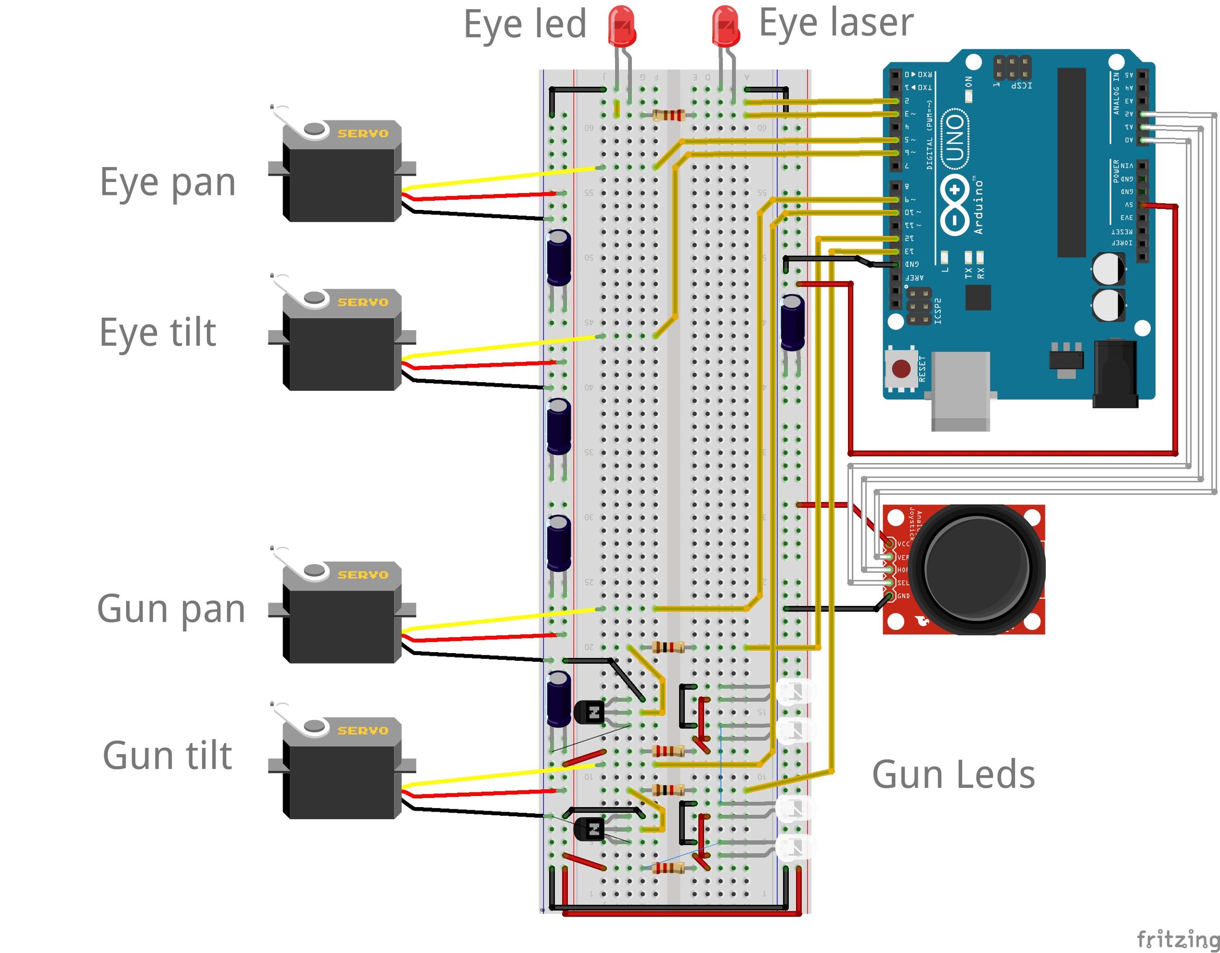 Building a Moving and Tracking Portal Turret : 10 Steps (with Pictures ...