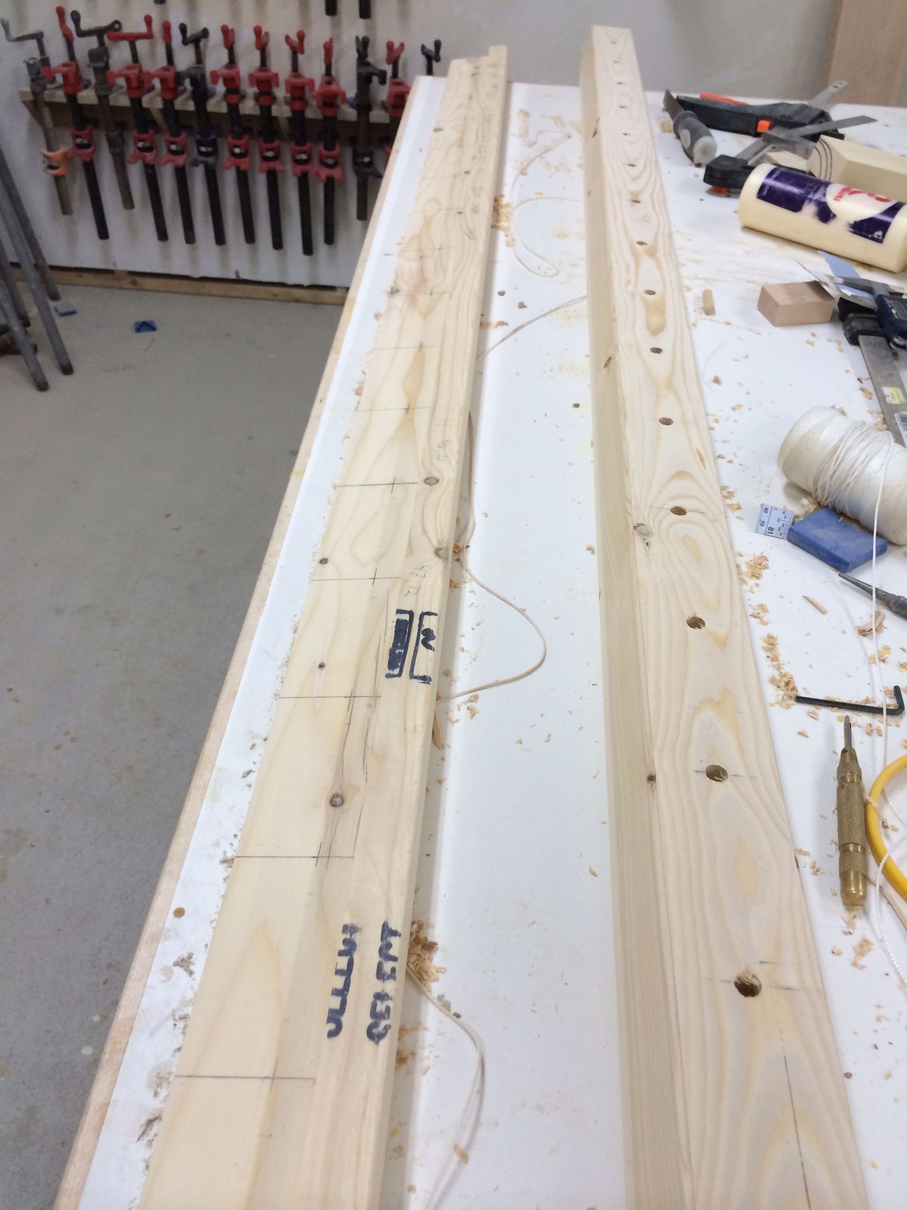 Premium Deck Railing From 2x4 and 2x6 Construction Lumber : 7 Steps ...