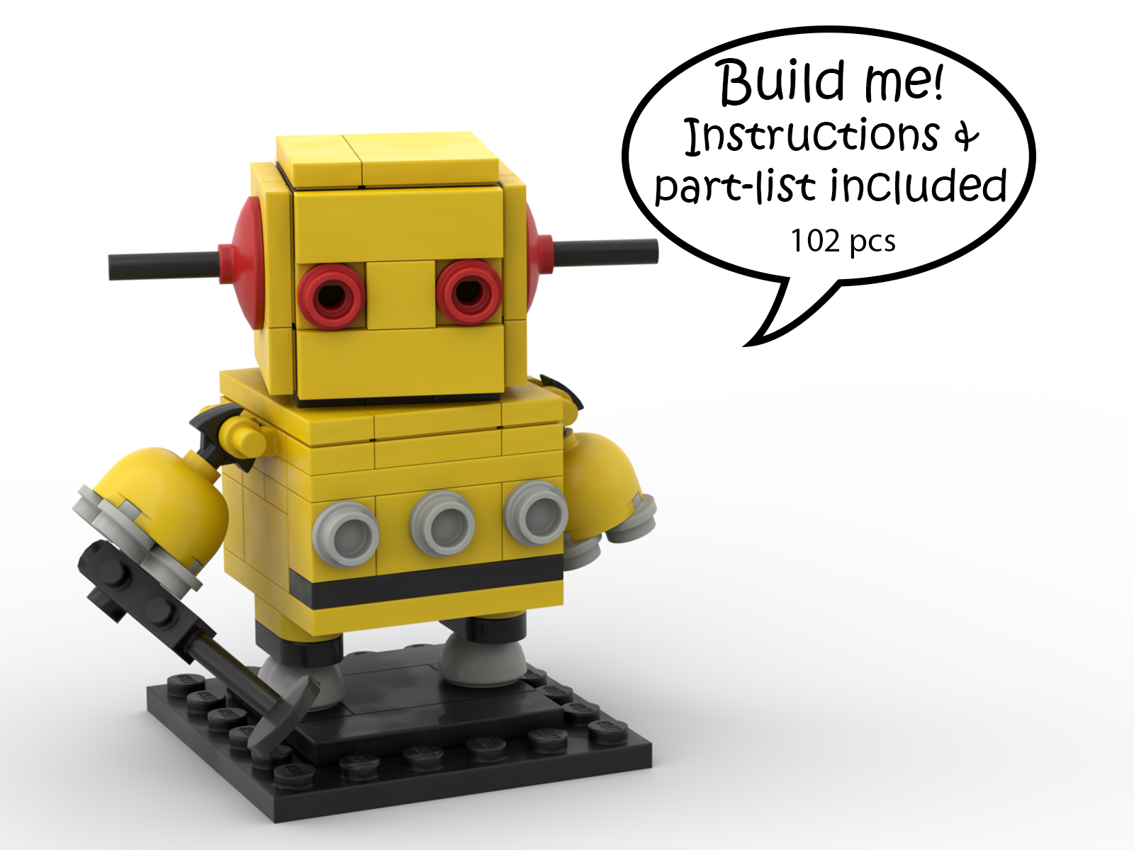 Lego Instructables Robot - With Instructions : 4 Steps (with Pictures) - Instructables