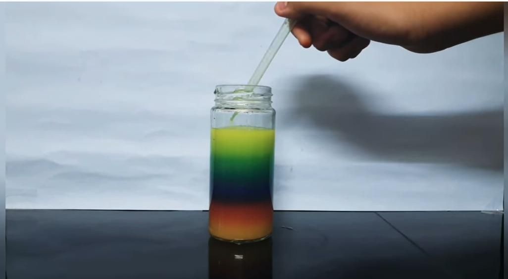 Sugar Rainbow- Density Science Project : 8 Steps (with Pictures ...