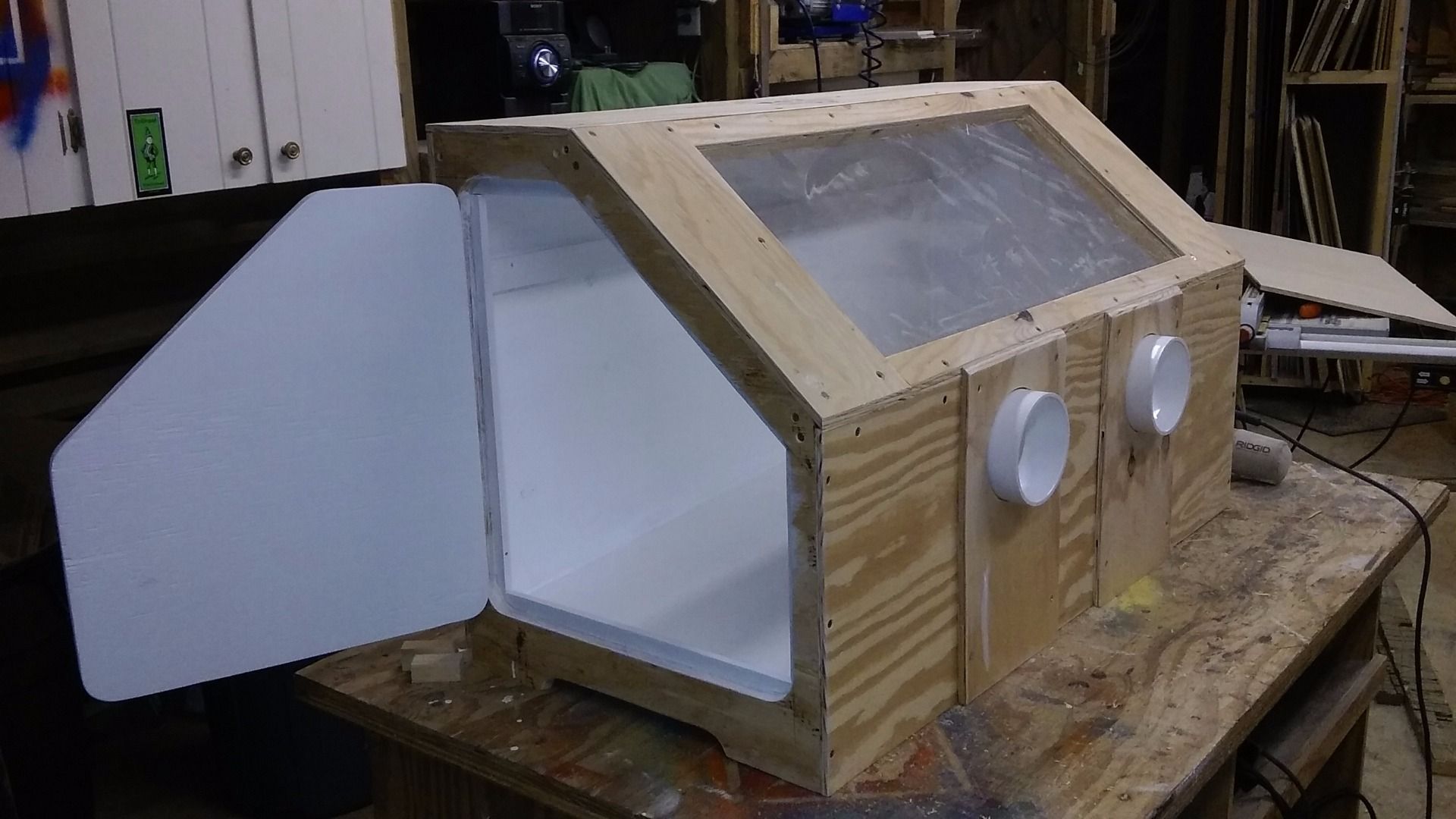 Benchtop Media Blasting Cabinet : 8 Steps (with Pictures) - Instructables