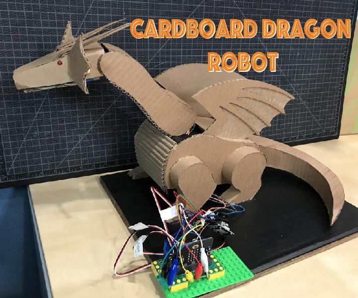 Cardboard Dragon Robot : 6 Steps (with Pictures) - Instructables