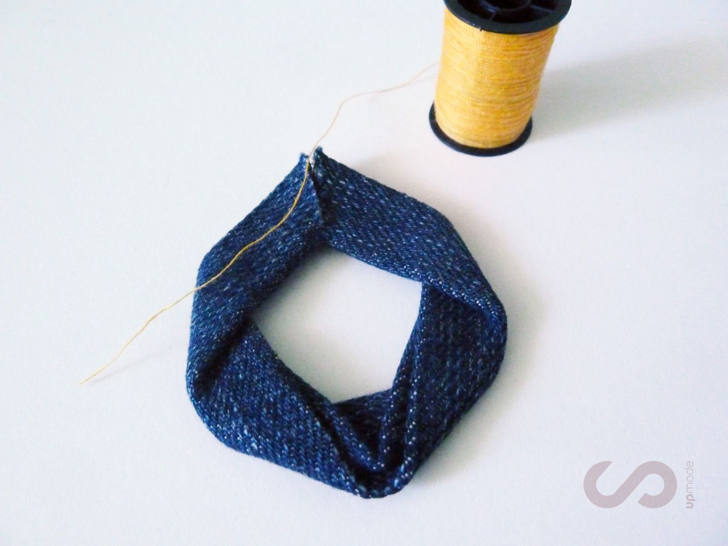 Upcycled Denim Earrings DIY Jewelry Tutorial by Upmade : 8 Steps (with ...