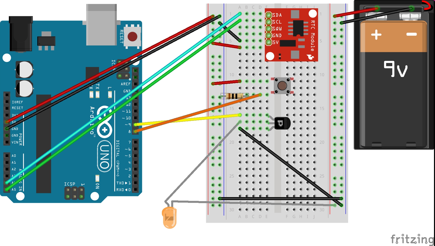 Sunrise Alarm Clock With Arduino : 9 Steps (with Pictures) - Instructables