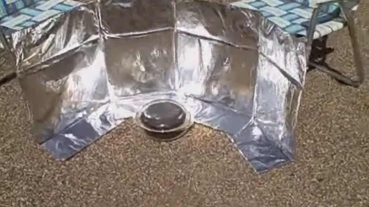 Simplest Solar Cooker Ever! (cardboard and Foil Oven) Cheapest/easiest ...