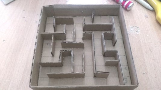 Arduino Marble Cardboard Maze Labyrinth 6 Steps With Pictures