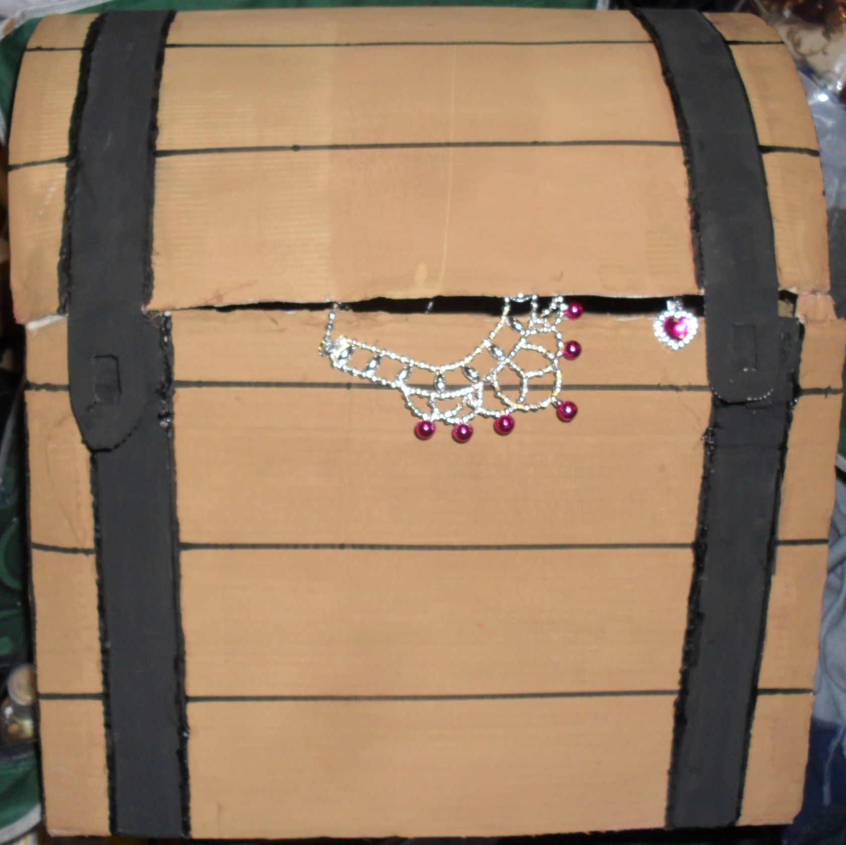 Cardboard Props: How to Make a Pirate Treasure Chest : 10 Steps (with ...