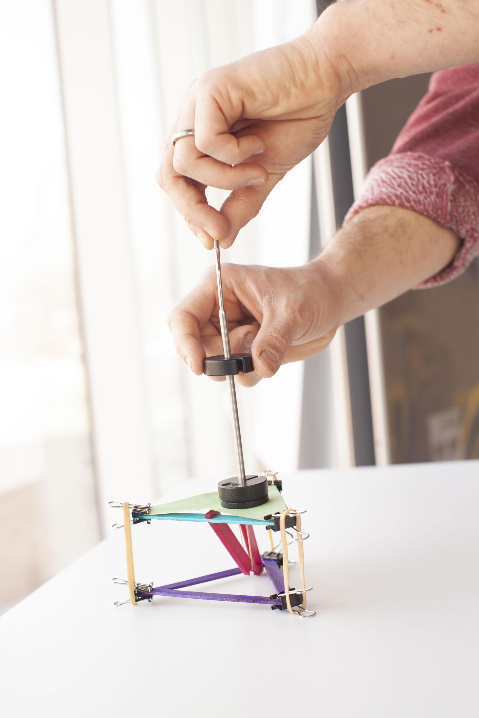 Popsicle Stick Tensegrity Table STEAM Activity - Easy to Assemble! : 8 ...