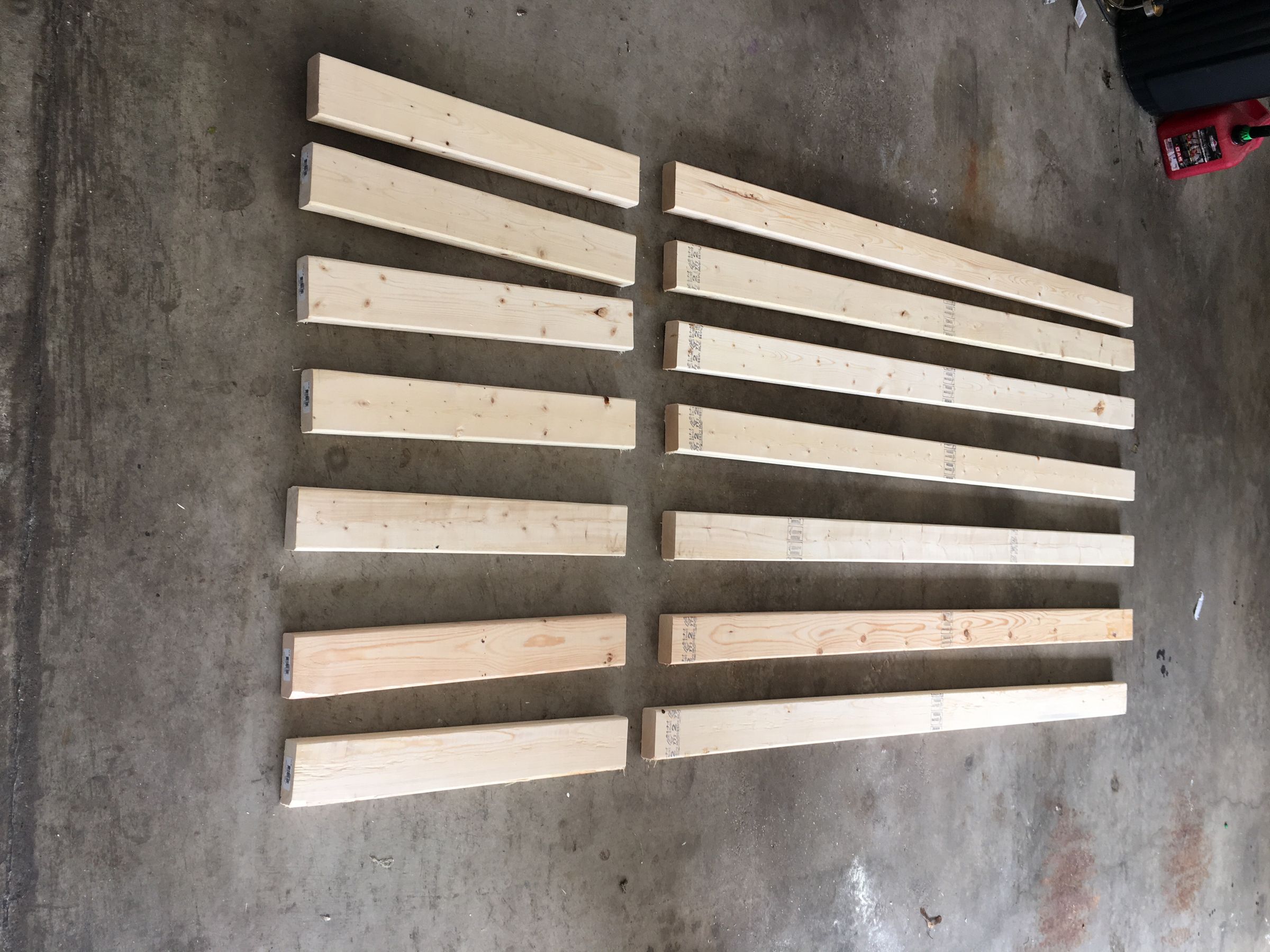 King Platform Bed From 2x4's and Plywood : 19 Steps (with Pictures ...
