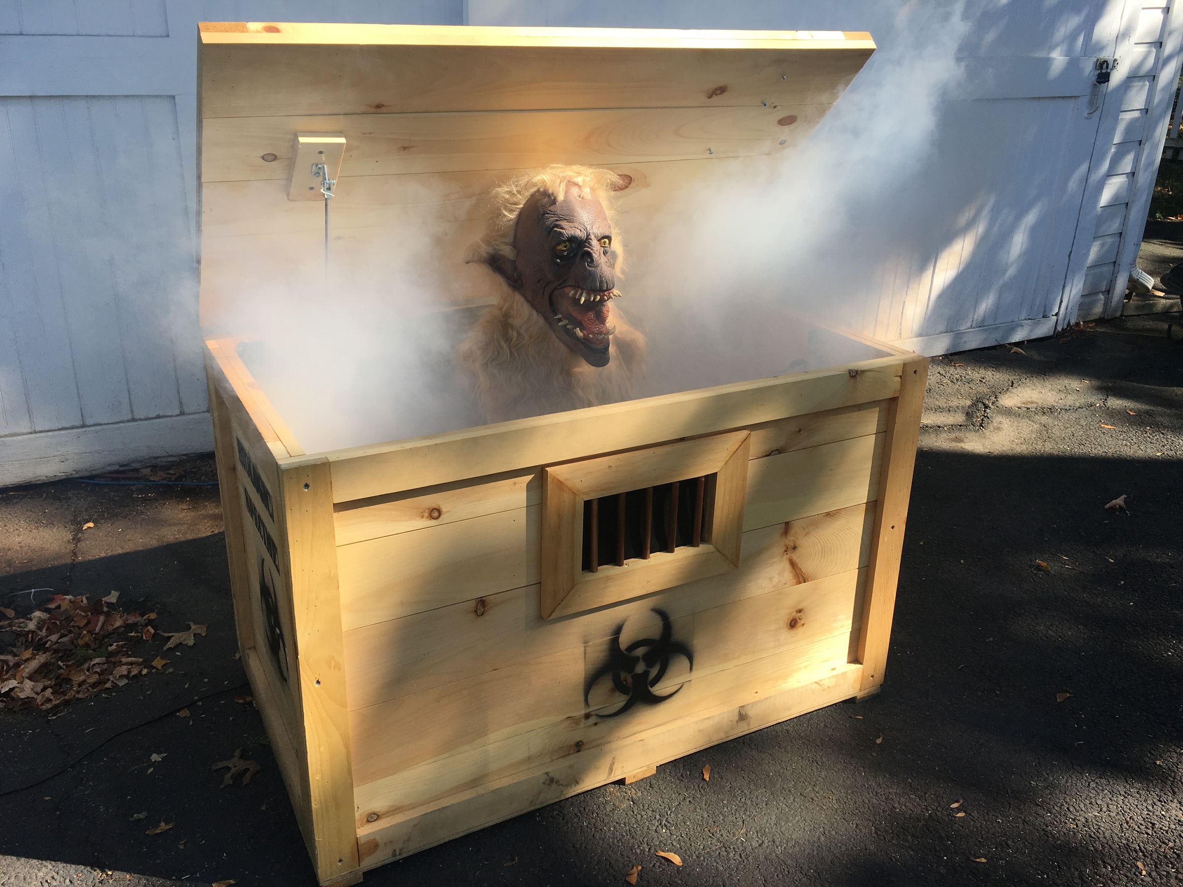 Scariest Monster in a Box - Halloween Prop : 9 Steps (with Pictures ...